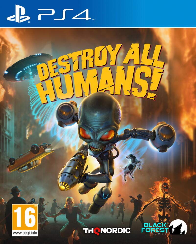PRODUCT DETAILS 【商品情報】・商品名：Destroy All Humans! [Playstation 4] [PEGI-AT]・対応機種：PlayStation 4（PS4）・仕様：北米版（NTSC-U/C）・言語：英語【...