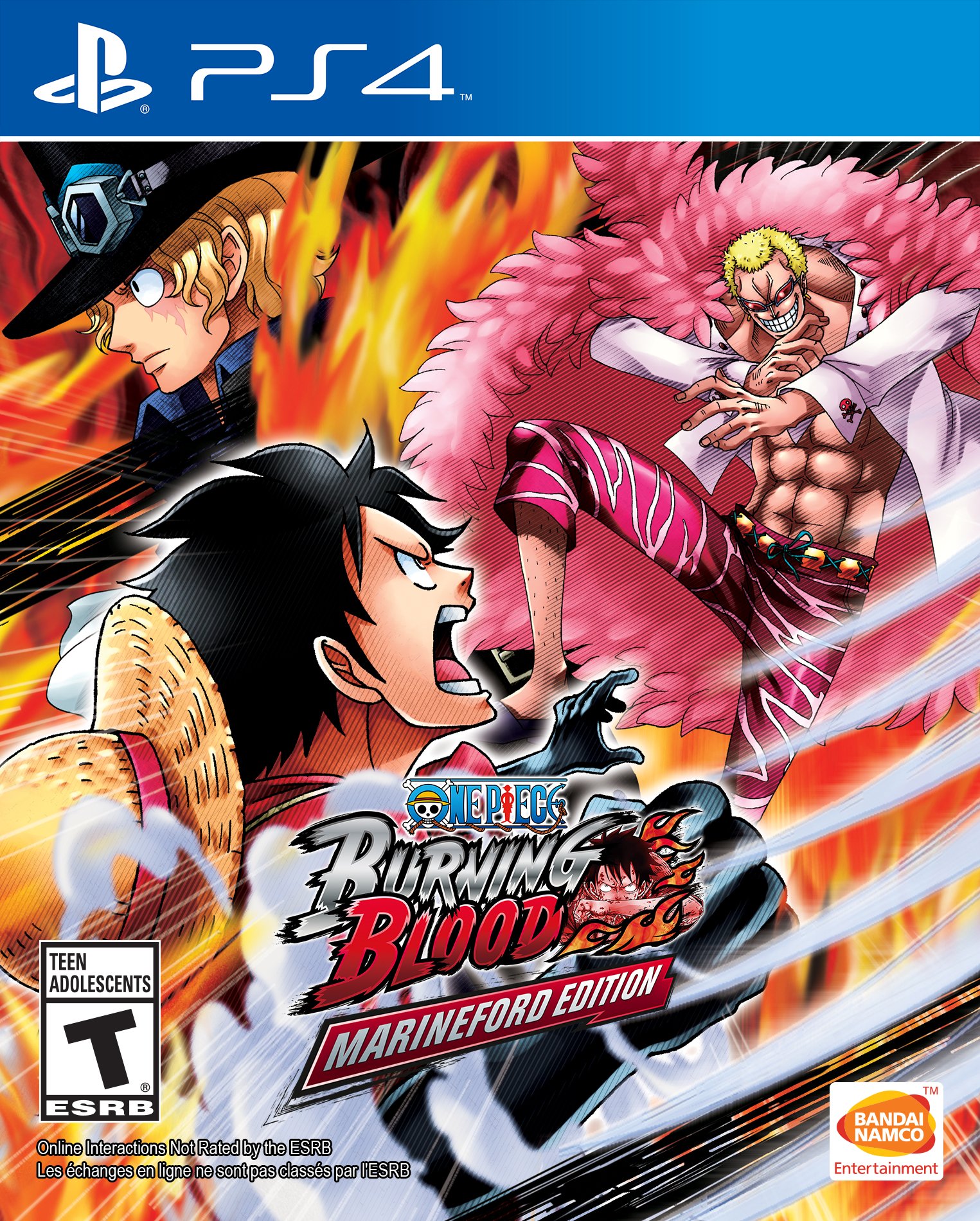 PRODUCT DETAILS 【商品情報】・商品名：One Piece: Burning Blood - Marineford Edition - PlayStation 4・対応機種：PlayStation 4（PS4）・仕様：北米版（...