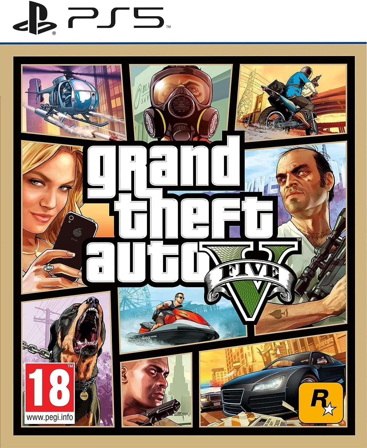 PRODUCT DETAILS 【商品情報】・商品名：Take 2 Interactive Grand Theft Auto 5 (PS5)・対応機種：PlayStation 5（PS5）・仕様：北米版・言語：英語【コンディション】・海外直...