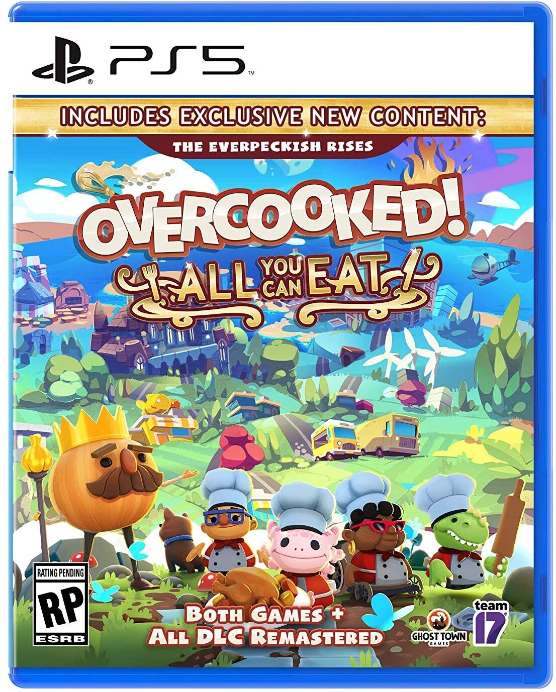 PRODUCT DETAILS 【商品情報】・商品名：Overcooked! All You Can Eat - PlayStation 5・対応機種：PlayStation 5（PS5）・仕様：北米版・言語：英語【コンディション】・海外直...