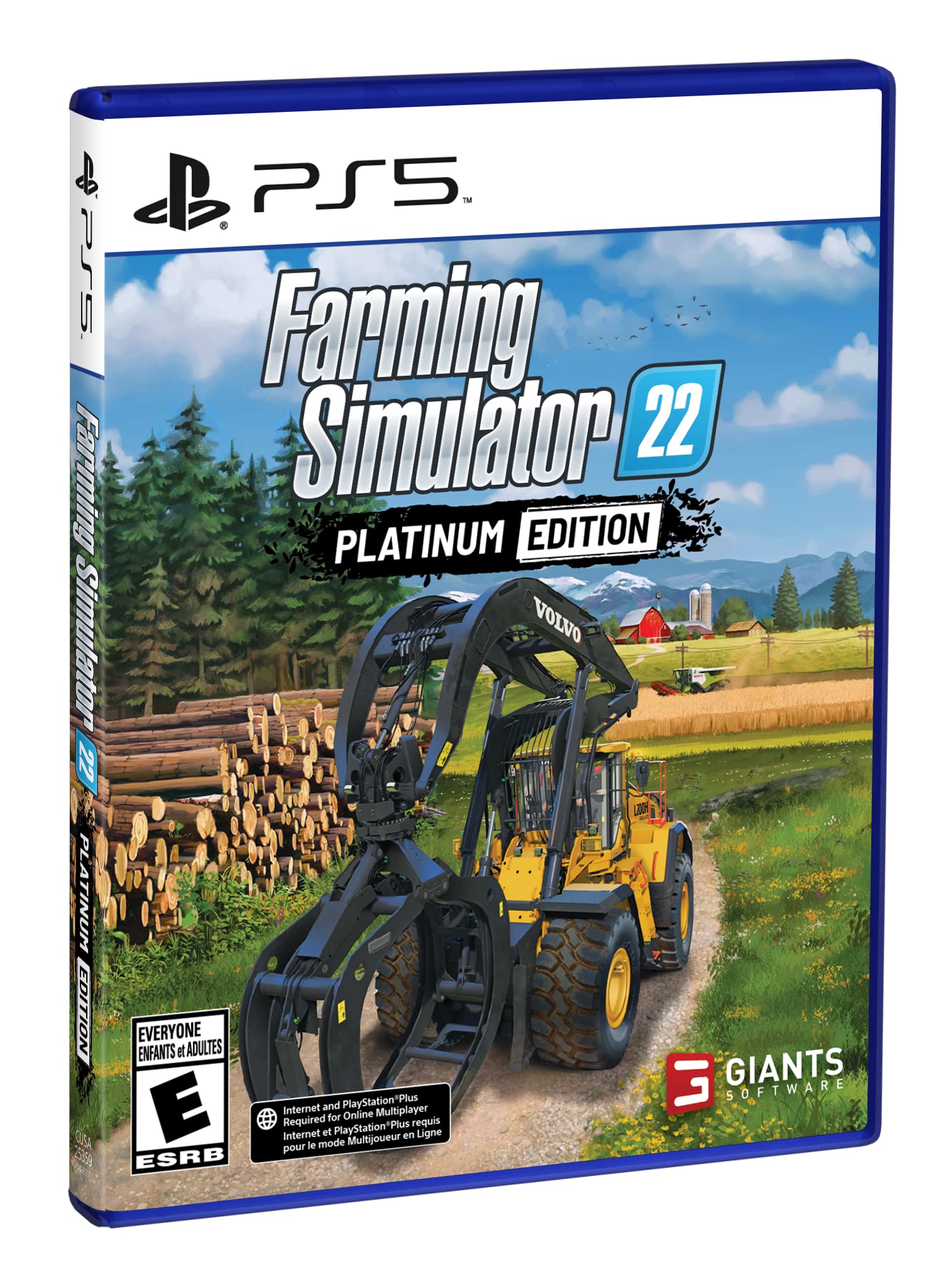 PRODUCT DETAILS 【商品情報】・商品名：Farming Simulator 22 Platinum Edition - PlayStation 5・対応機種：PlayStation 5（PS5）・仕様：北米版・言語：英語【コン...