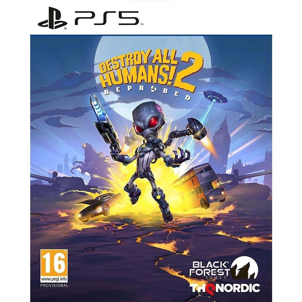 PRODUCT DETAILS 【商品情報】・商品名：Destroy All Humans 2 Reprobed・対応機種：PlayStation 5（PS5）・仕様：北米版・言語：英語【コンディション】・海外直輸入品です。・パッケージに輸...