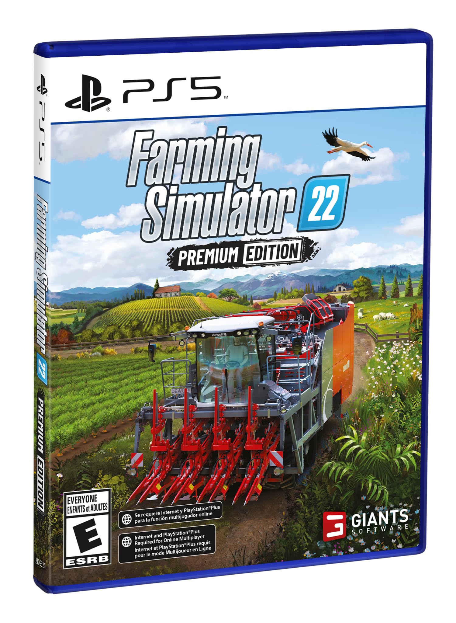 PRODUCT DETAILS 【商品情報】・商品名：Farming Simulator 22: Premium Edition - PlayStation 5・対応機種：PlayStation 5（PS5）・仕様：北米版・言語：英語【コン...