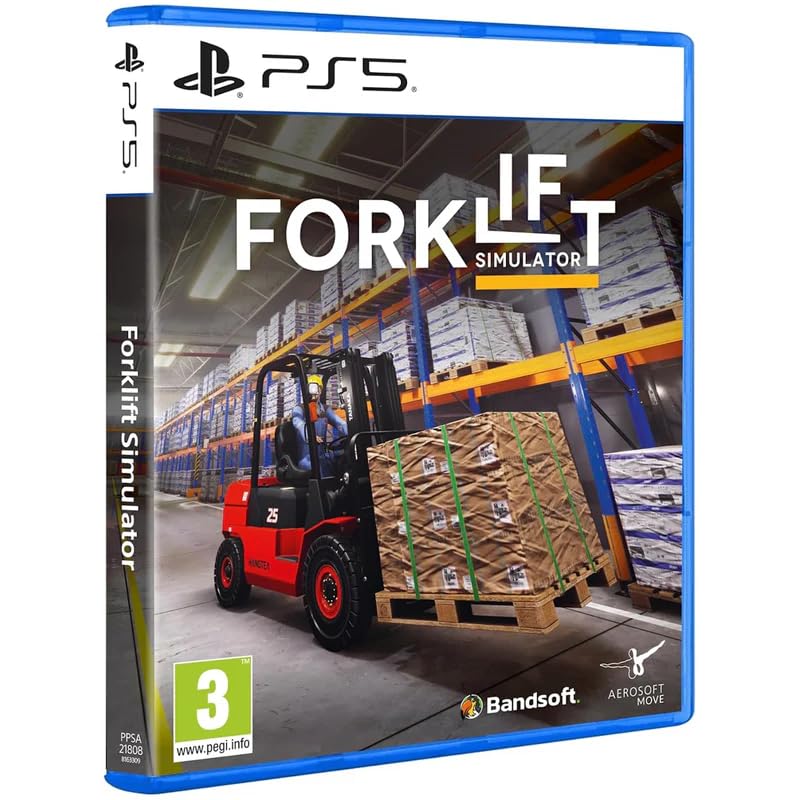 PRODUCT DETAILS 【商品情報】・商品名：Forklift Simulator - For PlayStation 5・対応機種：PlayStation 5（PS5）・仕様：北米版・言語：英語【コンディション】・海外直輸入品です...