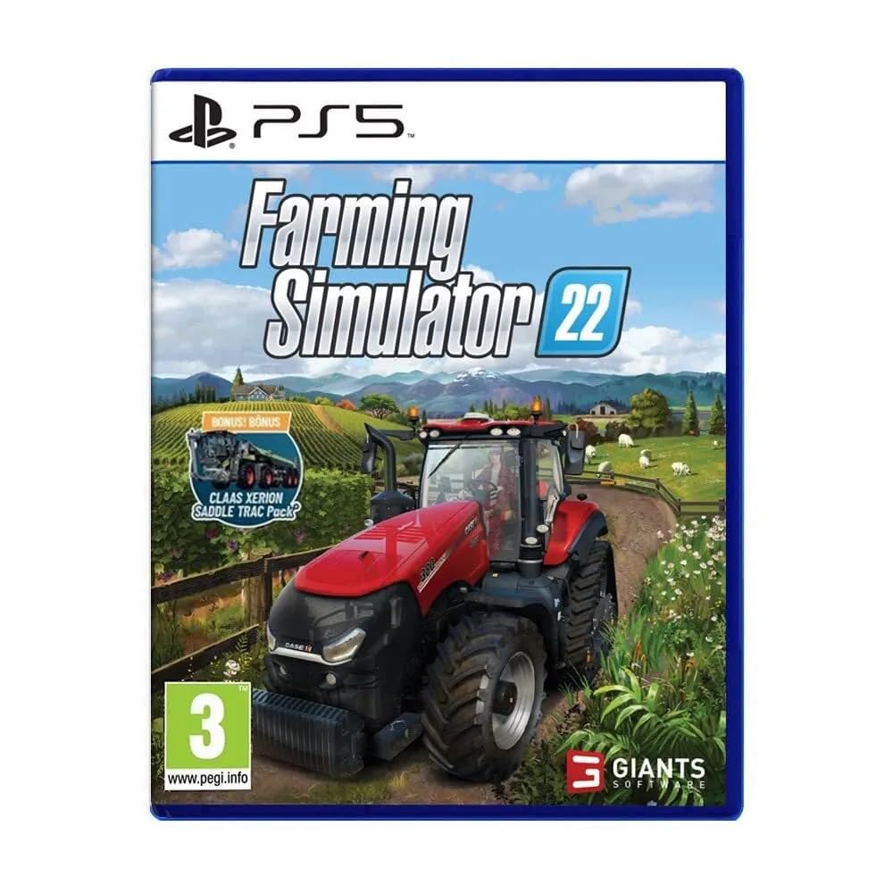 PRODUCT DETAILS 【商品情報】・商品名：Farming Simulator 22 (PS5) (PS5)・対応機種：PlayStation 5（PS5）・仕様：北米版・言語：英語【コンディション】・海外直輸入品です。・パッケー...