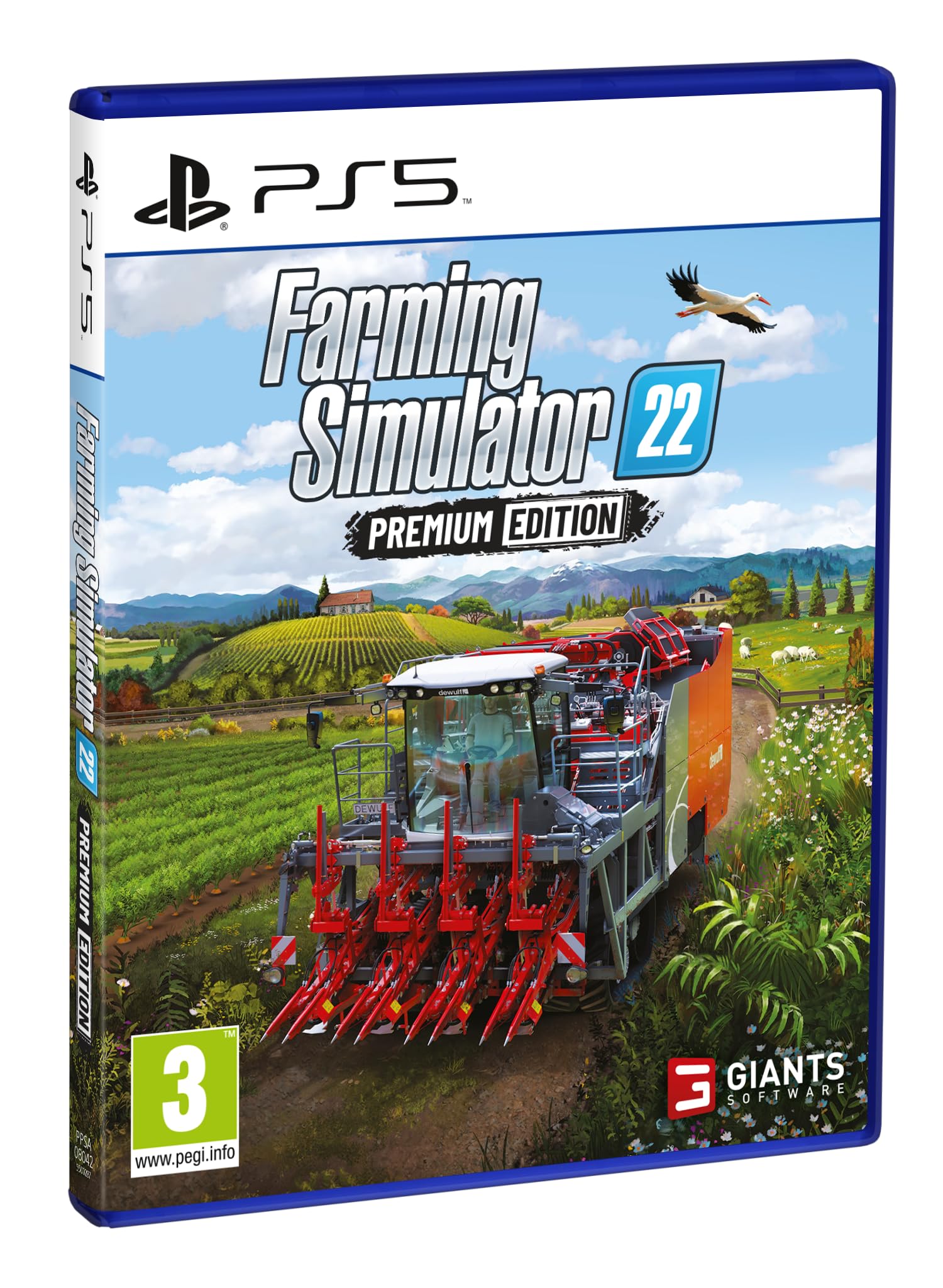 PRODUCT DETAILS 【商品情報】・商品名：Farming Simulator 22 Premium Edition - PS5・対応機種：PlayStation 5（PS5）・仕様：北米版・言語：英語【コンディション】・海外直輸...