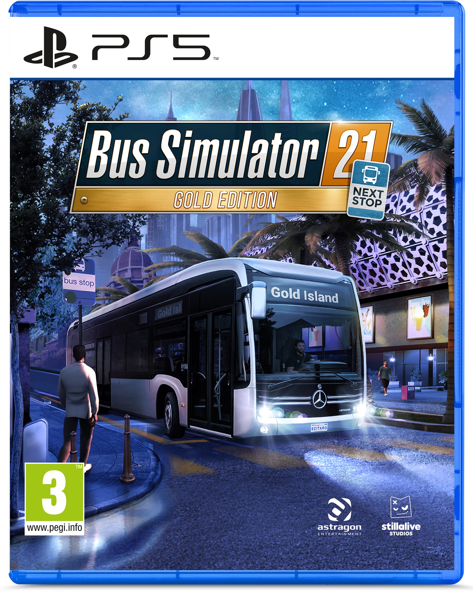 PRODUCT DETAILS 【商品情報】・商品名：Bus Simulator 21: Next Stop (Gold Edition) - For PlayStation 5・対応機種：PlayStation 5（PS5）・仕様：北米版...