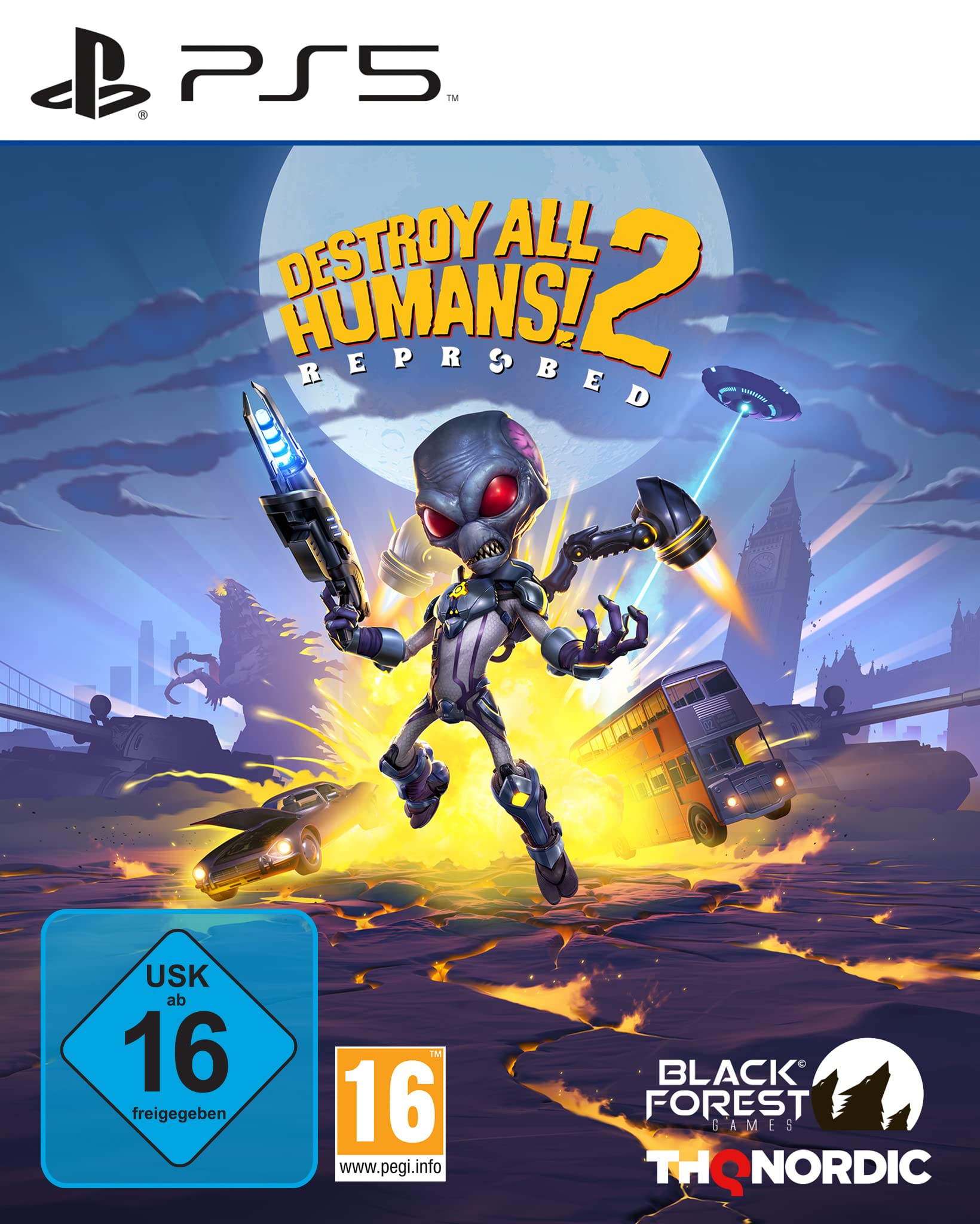 PRODUCT DETAILS 【商品情報】・商品名：Destroy All Humans! 2 - Reprobed - PlayStation 5・対応機種：PlayStation 5（PS5）・仕様：北米版・言語：英語【コンディション...