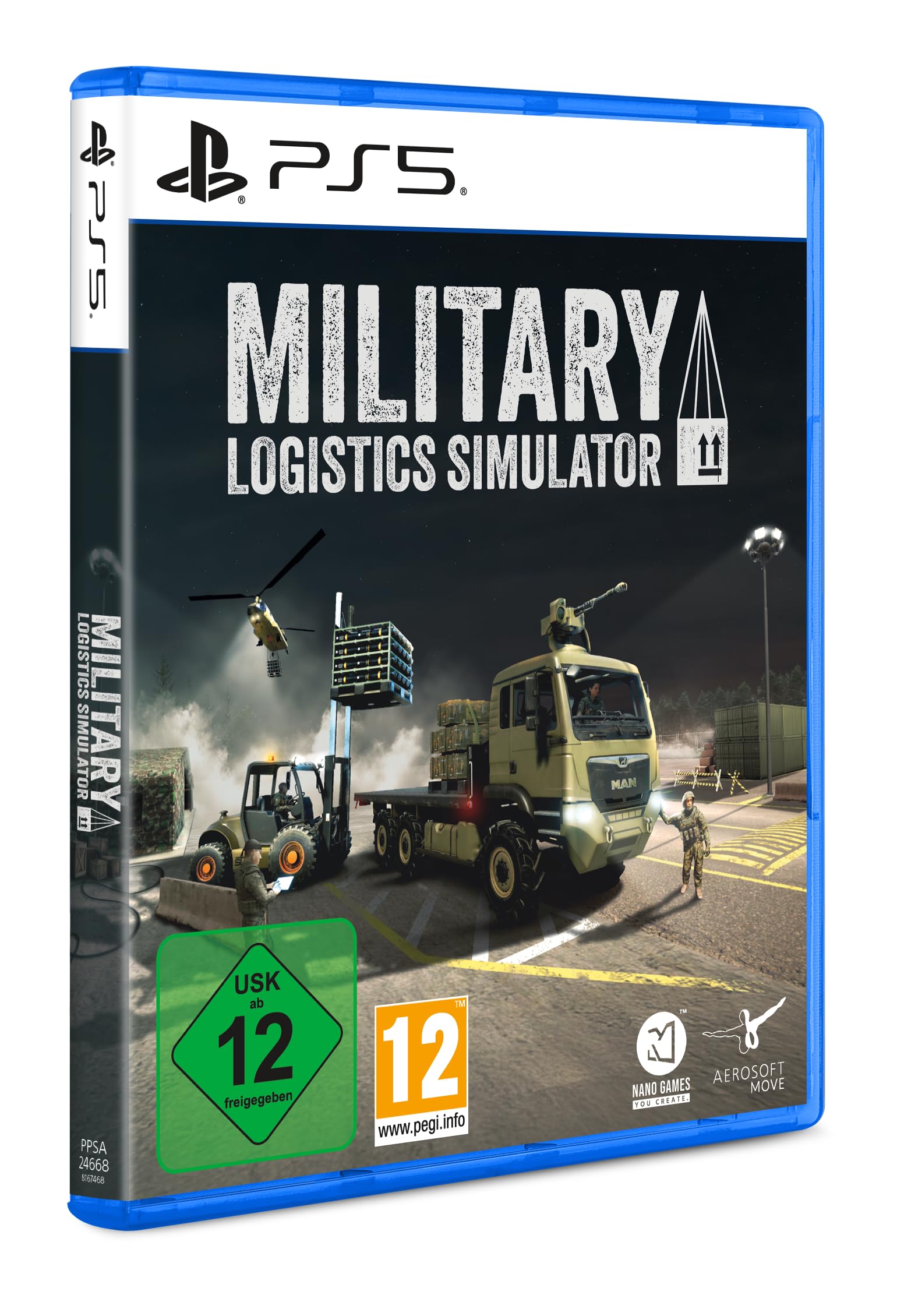 PRODUCT DETAILS 【商品情報】・商品名：Aerosoft Military Logistics Simulator PS5 Spiel - Realistische Militrlogistik Simulation - Ta...