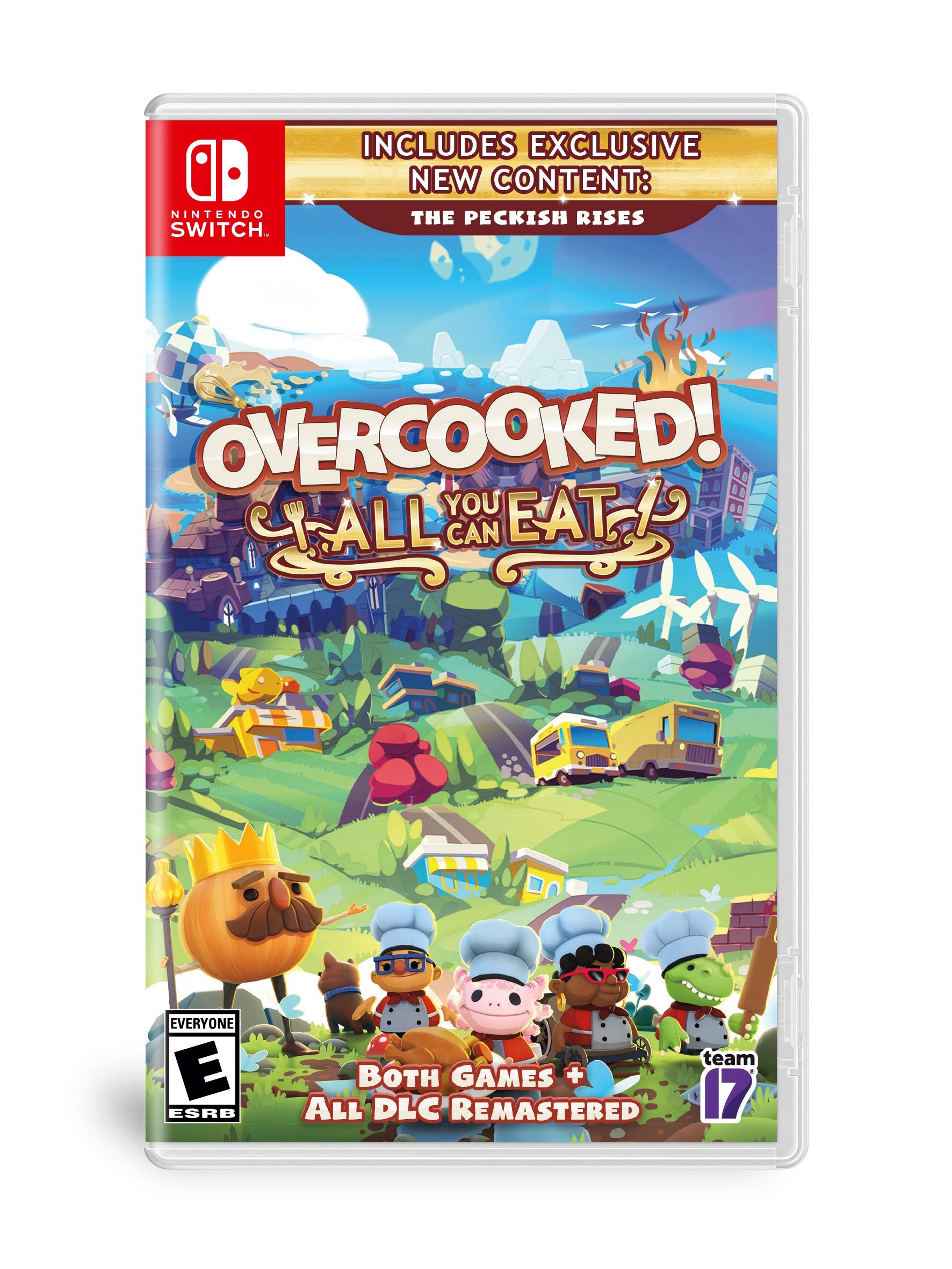 PRODUCT DETAILS 【商品情報】・商品名：Overcooked! All You Can Eat - Nintendo Switch・対応機種：Nintendo Switch（ニンテンドースイッチ）・仕様：北米版・言語：英語【コ...