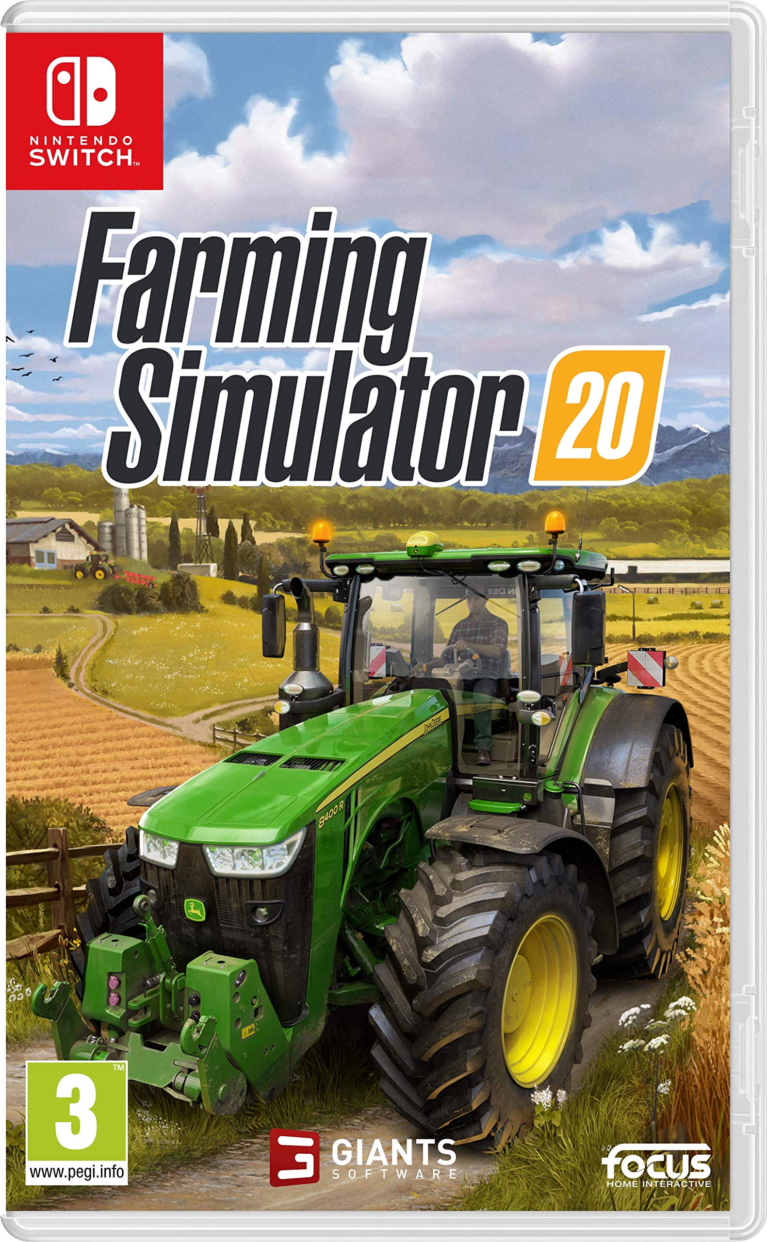 PRODUCT DETAILS 【商品情報】・商品名：Farming Simulator 20 (Nintendo Switch)・対応機種：Nintendo Switch（ニンテンドースイッチ）・仕様：北米版・言語：英語【コンディション】...
