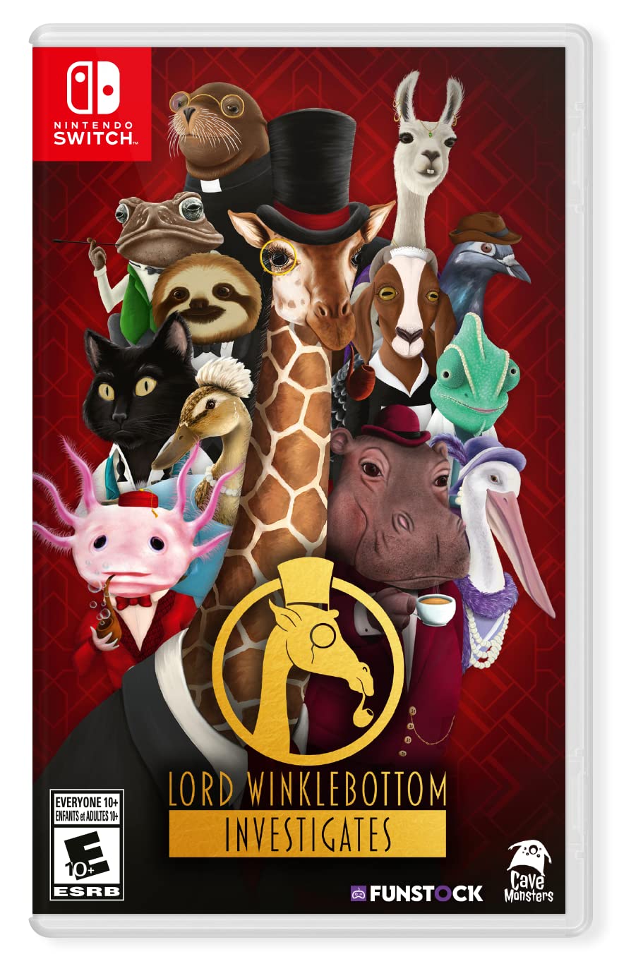 PRODUCT DETAILS 【商品情報】・商品名：Lord Winklebottom Investigates - Nintendo Switch・対応機種：Nintendo Switch（ニンテンドースイッチ）・仕様：北米版・言語：英...