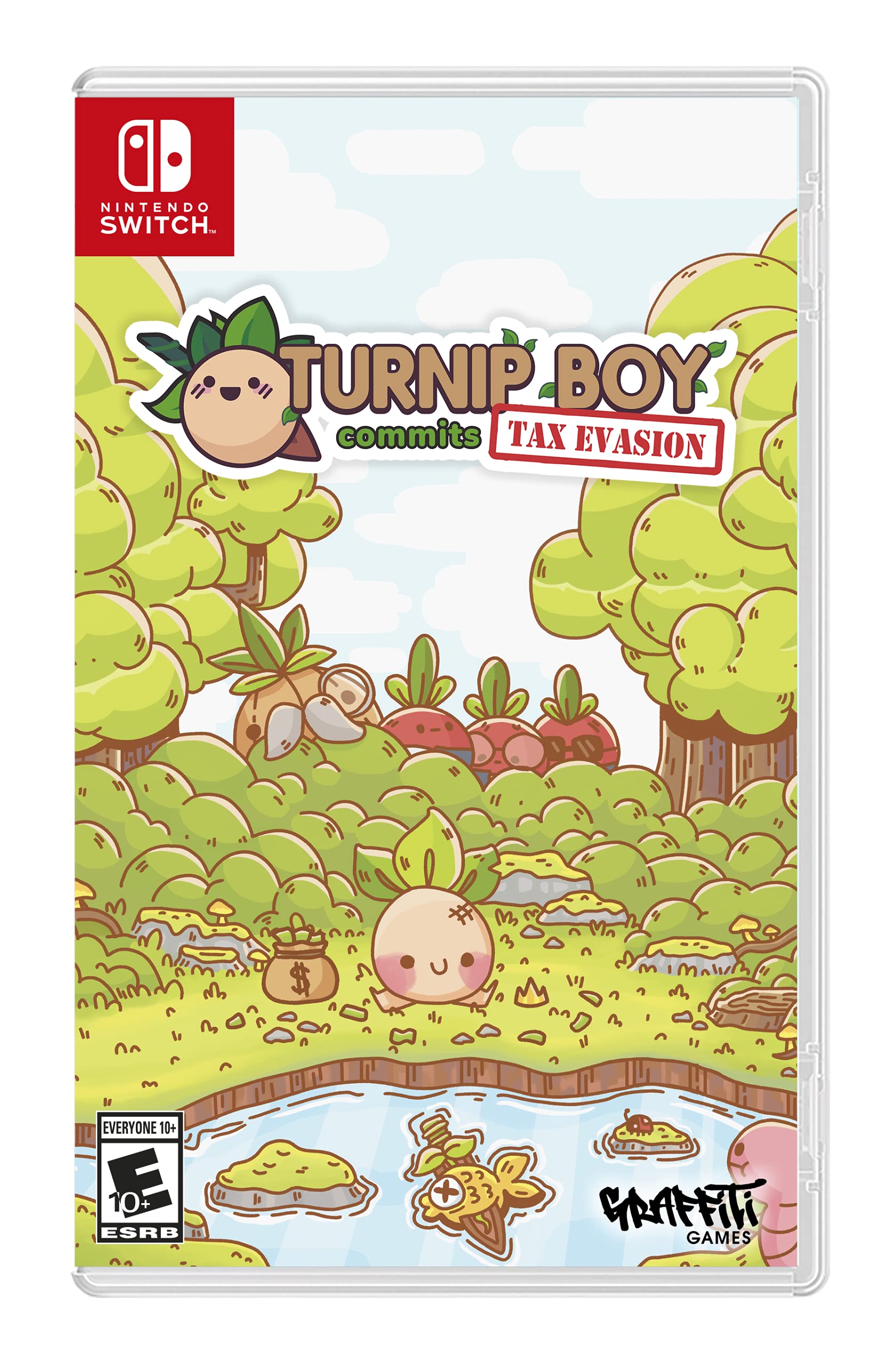 PRODUCT DETAILS 【商品情報】・商品名：Turnip Boy Commits Tax Evasion - Nintendo Switch・対応機種：Nintendo Switch（ニンテンドースイッチ）・仕様：北米版・言語：英...