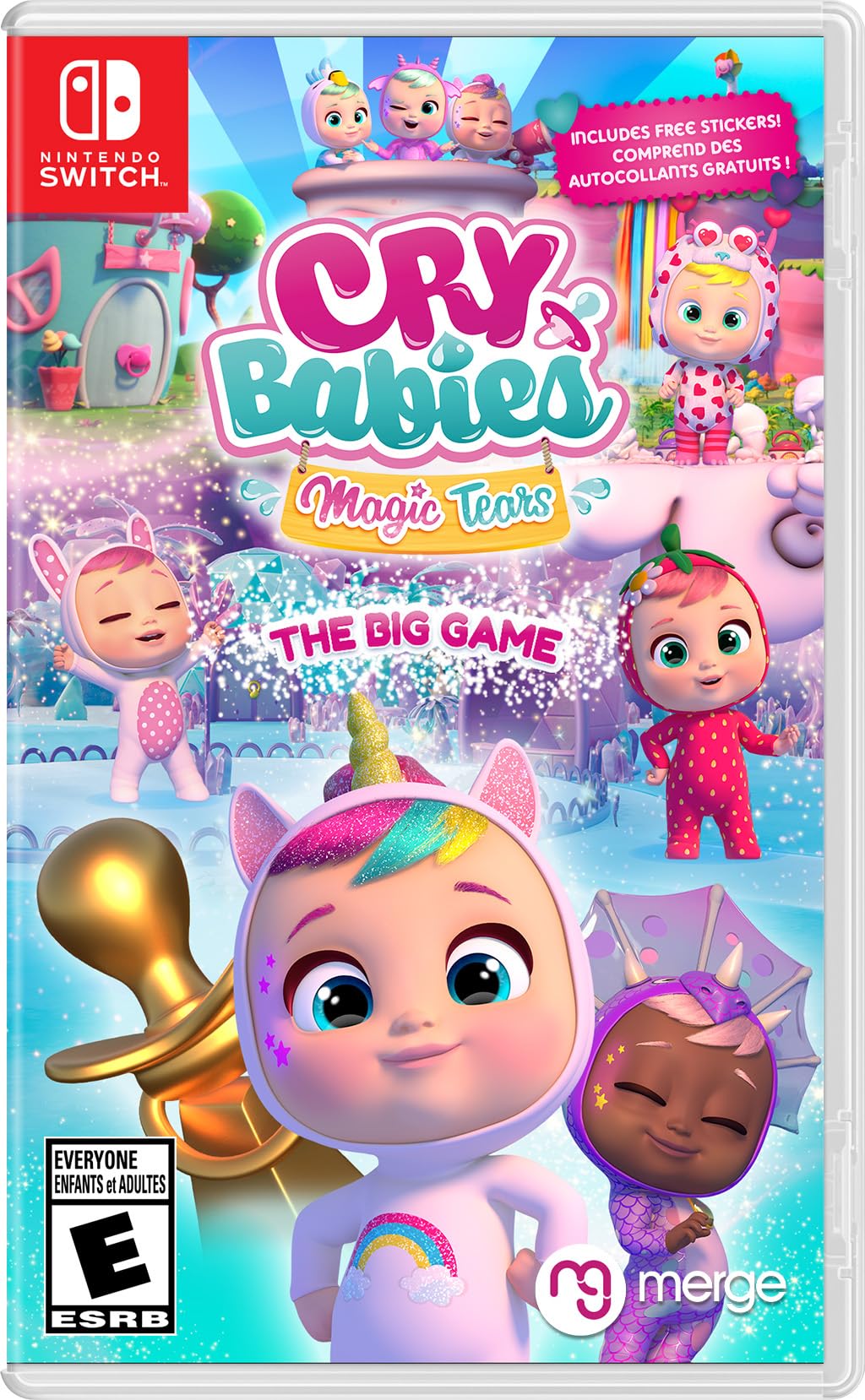 PRODUCT DETAILS 【商品情報】・商品名：Cry Babies Magic Tears: The Big Game Nintendo Switch・対応機種：Nintendo Switch（ニンテンドースイッチ）・仕様：北米版・...