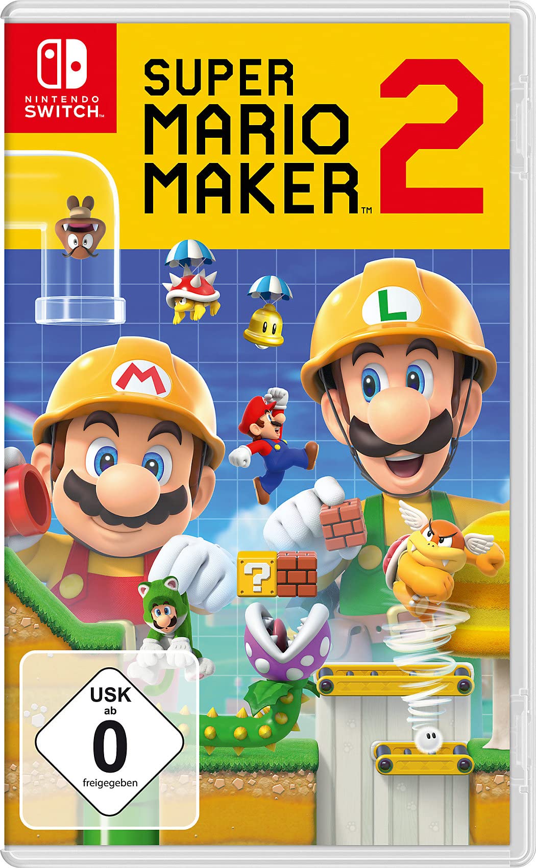 PRODUCT DETAILS 【商品情報】・商品名：Nintendo Super Mario Maker 2 Basic Switch・対応機種：Nintendo Switch（ニンテンドースイッチ）・仕様：北米版・言語：英語【コンディシ...