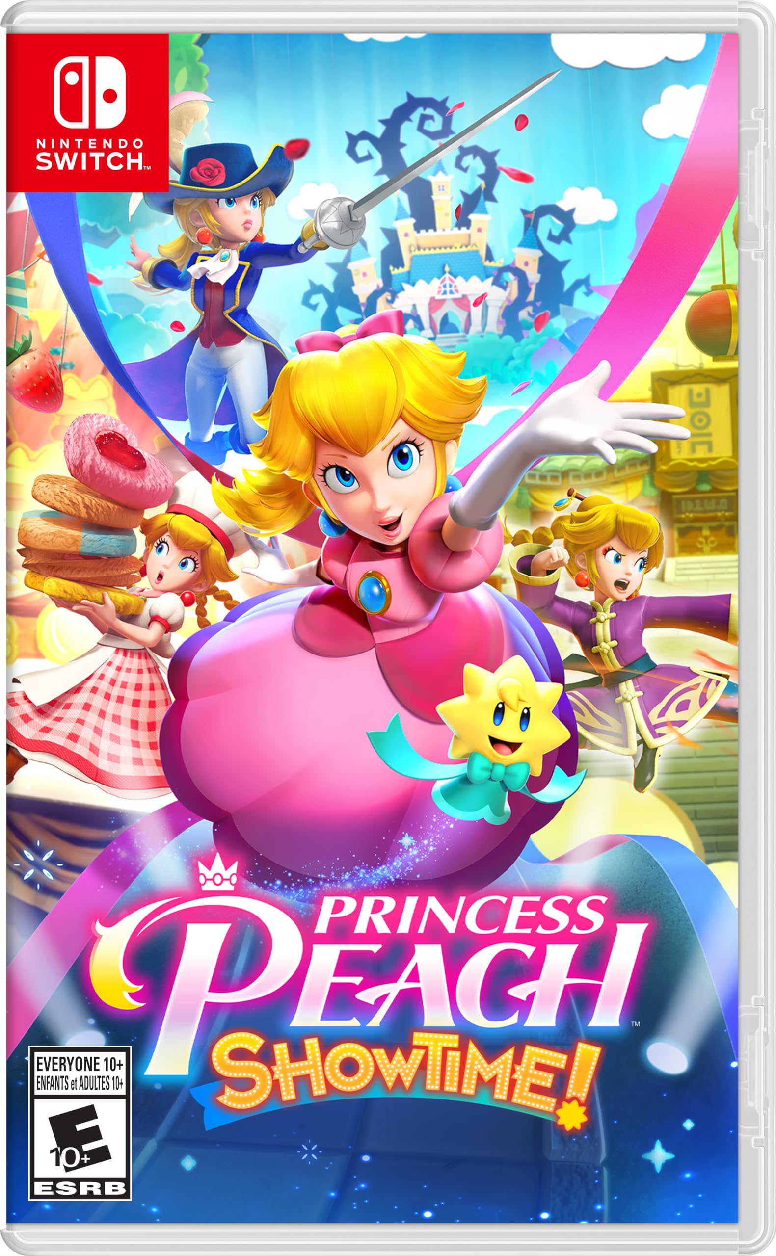 PRODUCT DETAILS 【商品情報】・商品名：Princess Peach: Showtime! - For Nintendo Switch・対応機種：Nintendo Switch（ニンテンドースイッチ）・仕様：北米版・言語：英語...