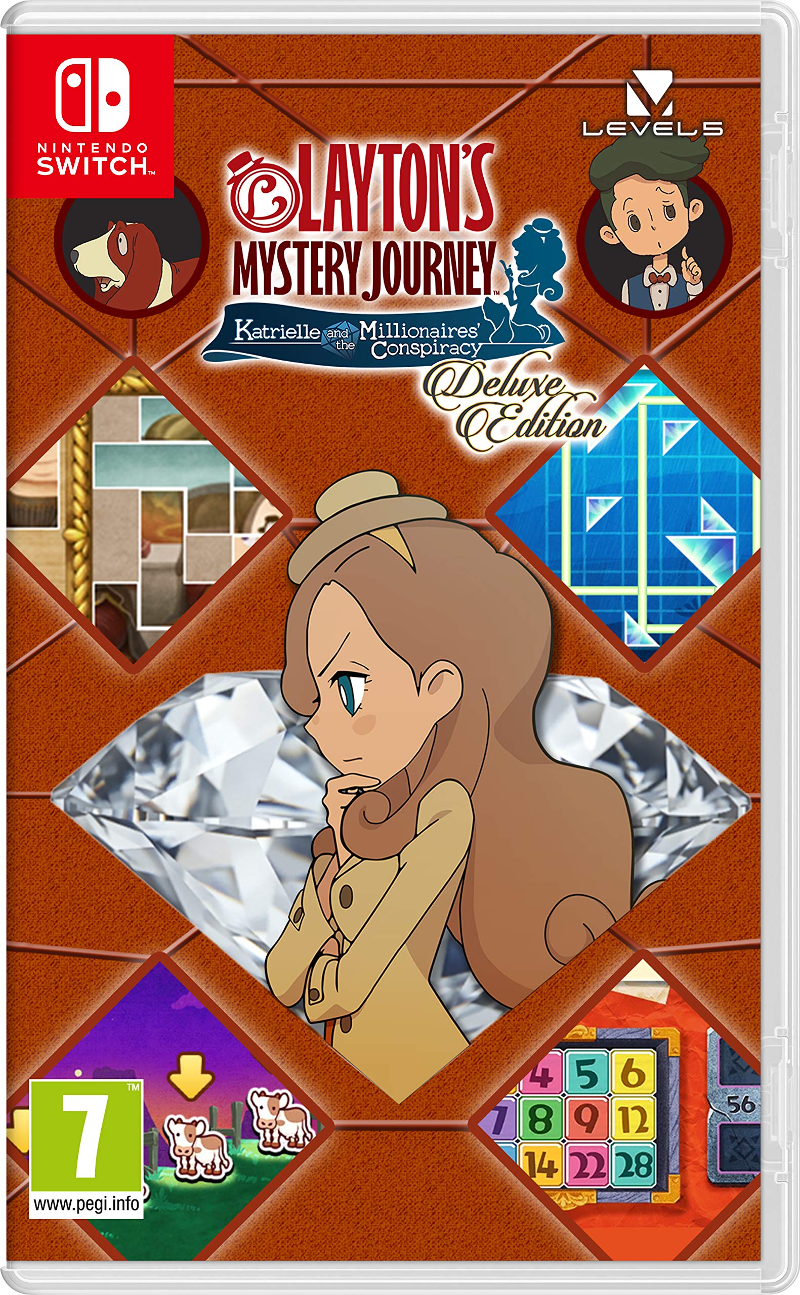 PRODUCT DETAILS 【商品情報】・商品名：Layton's Mystery Journey: Katrielle and the Millionaires' Conspiracy (Nintendo Switch)・対応機種：N...