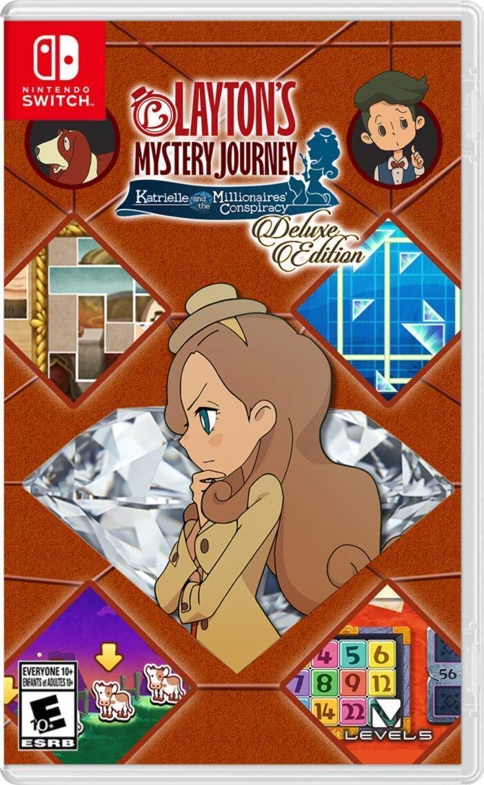 PRODUCT DETAILS 【商品情報】・商品名：Layton's MYSTERY JOURNEY: Katrielle and the Millionaires' Conspiracy - Deluxe Edition - Ninte...