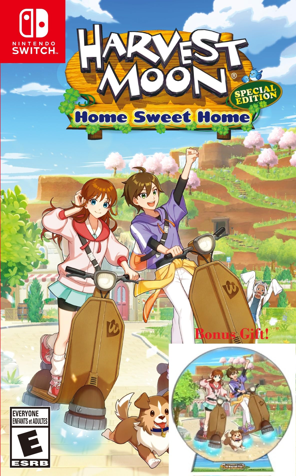 PRODUCT DETAILS 【商品情報】・商品名：Harvest Moon: Home Sweet Home Special Edition Nintendo Switch with BONUS Harvest Moon Standee...