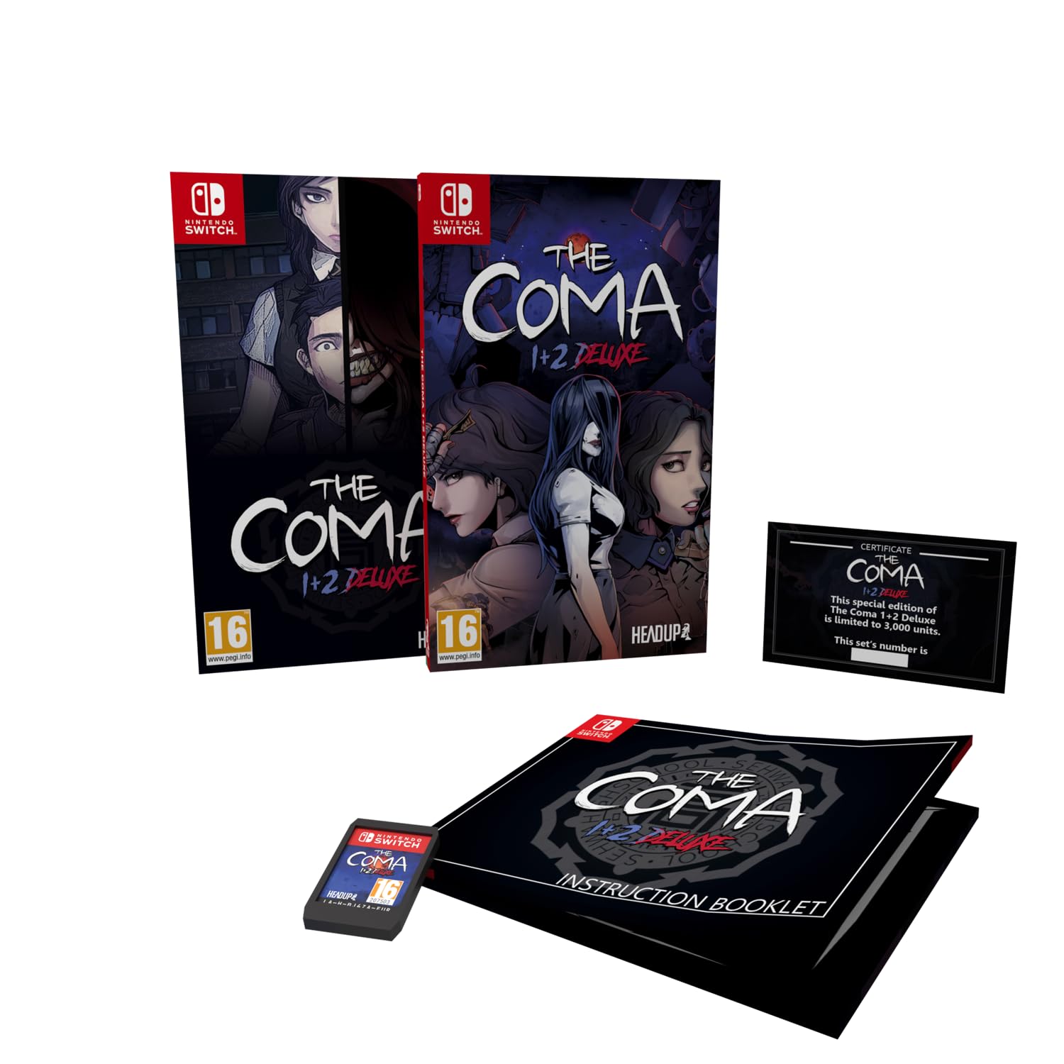 PRODUCT DETAILS 【商品情報】・商品名：The Coma 1+2 Deluxe (First Press Special Edition) - For Nintendo Switch・対応機種：Nintendo Switch（...