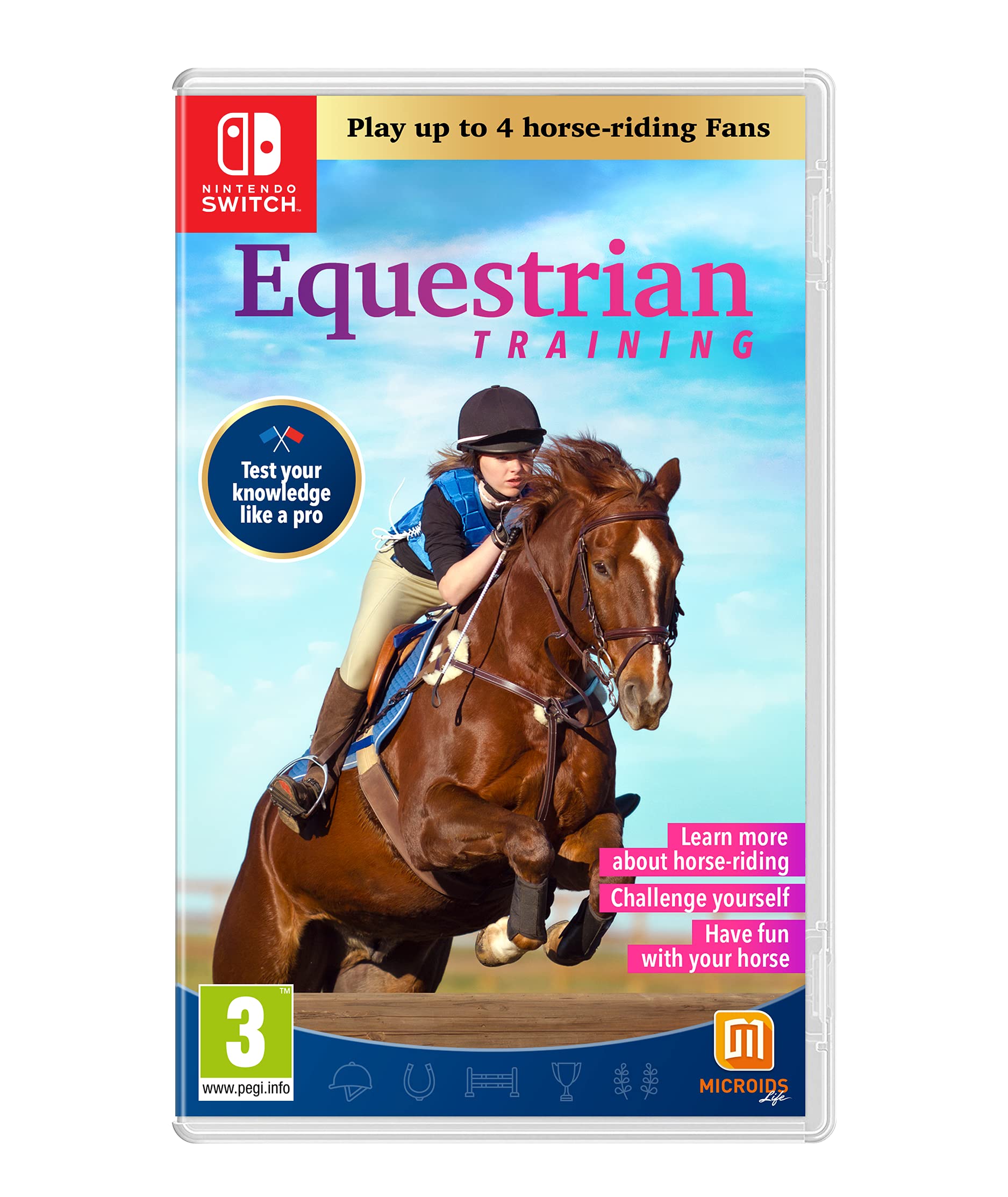 PRODUCT DETAILS 【商品情報】・商品名：Equestrian Training (Nintendo Switch)・対応機種：Nintendo Switch（ニンテンドースイッチ）・仕様：北米版・言語：英語【コンディション】・...