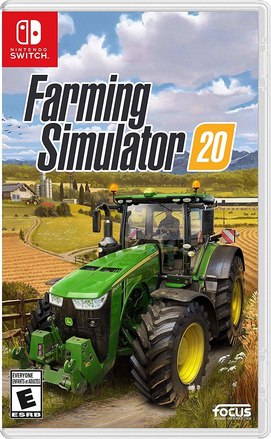 PRODUCT DETAILS 【商品情報】・商品名：Farming Simulator 20 for Nintendo Switch・対応機種：Nintendo Switch（ニンテンドースイッチ）・仕様：北米版・言語：英語【コンディショ...