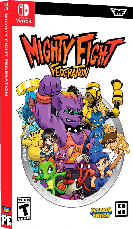 PRODUCT DETAILS 【商品情報】・商品名：Mighty Fight Federation (Standard Edition) - Nintendo Switch・対応機種：Nintendo Switch（ニンテンドースイッチ）...