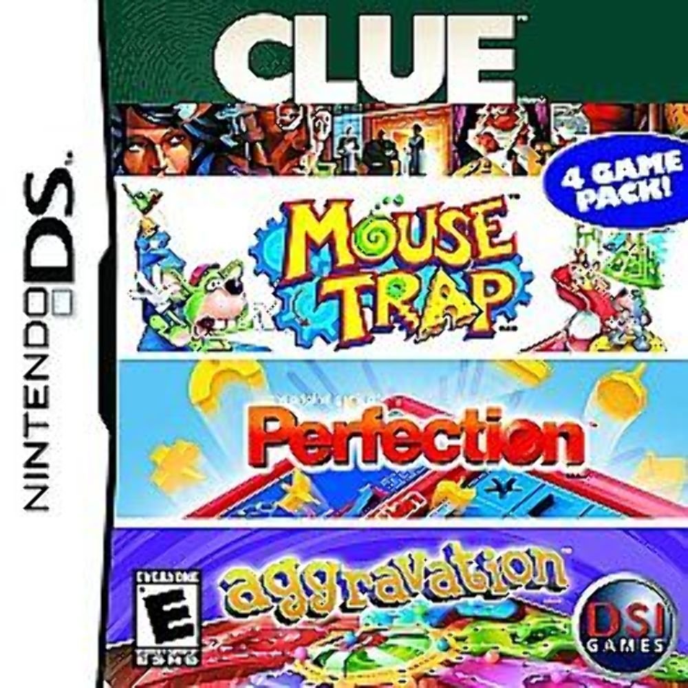 PRODUCT DETAILS 【商品情報】・商品名：Clue/Mouse Trap/Perfection/Aggravation - Nintendo DS・対応機種：ニンテンドーDS（Nintendo DS）・仕様：北米版・言語：英語【...