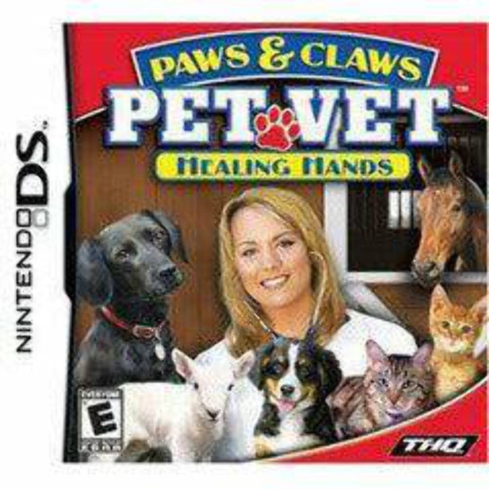 PRODUCT DETAILS 【商品情報】・商品名：Paws & Claws Pet Vet Healing Hands - Nintendo DS・対応機種：ニンテンドーDS（Nintendo DS）・仕様：北米版・言語：英語【コンディ...