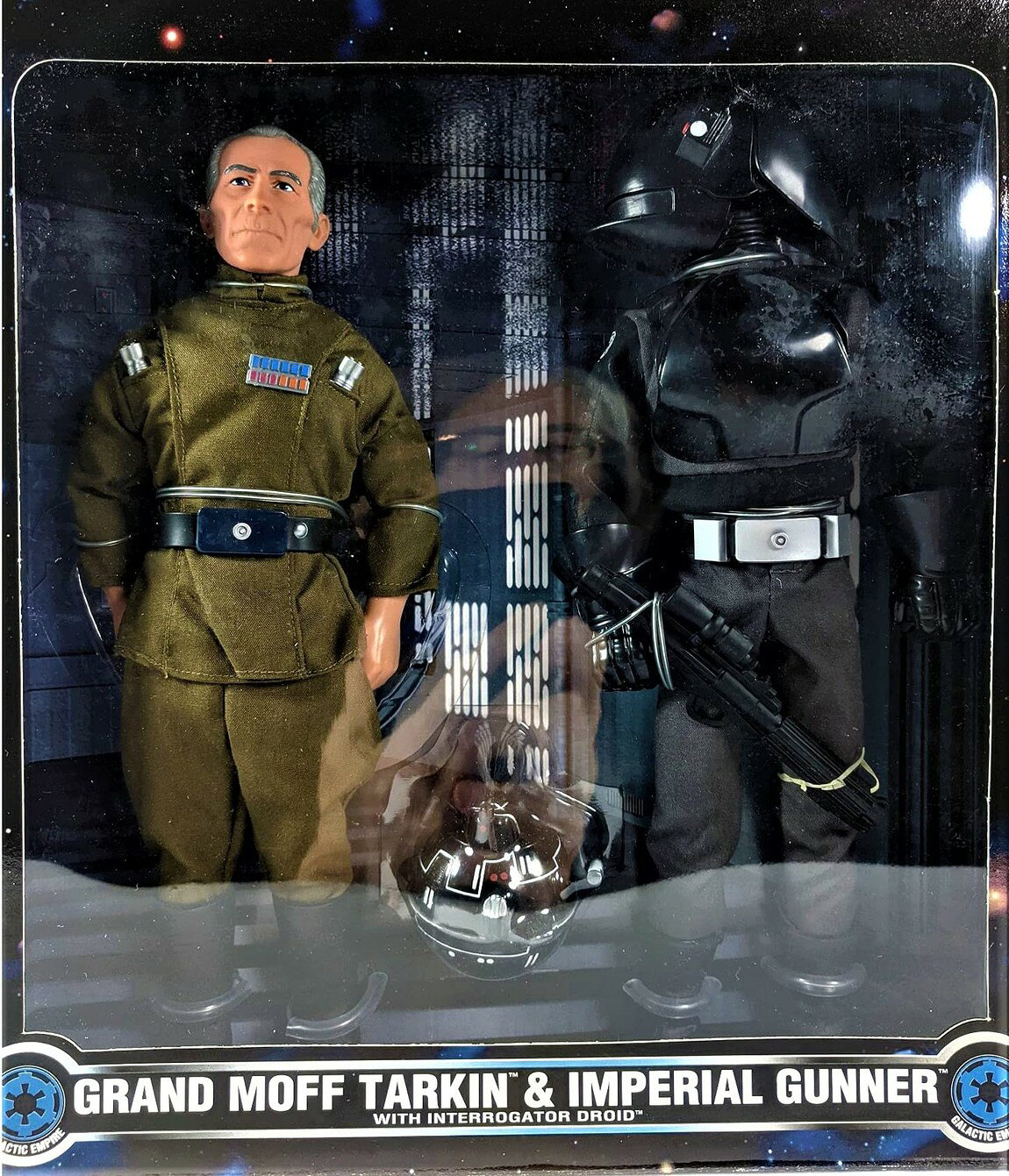 PRODUCT DETAILS ハズブロ スターウォーズ パワー・オブ・ザ・フォース グランド・モフ・ターキン ＆ デス・スター・ガナー アクションフィギュア 12インチ【商品仕様】・ アイテム種別：アクションフィギュア・ シリーズ：スター...