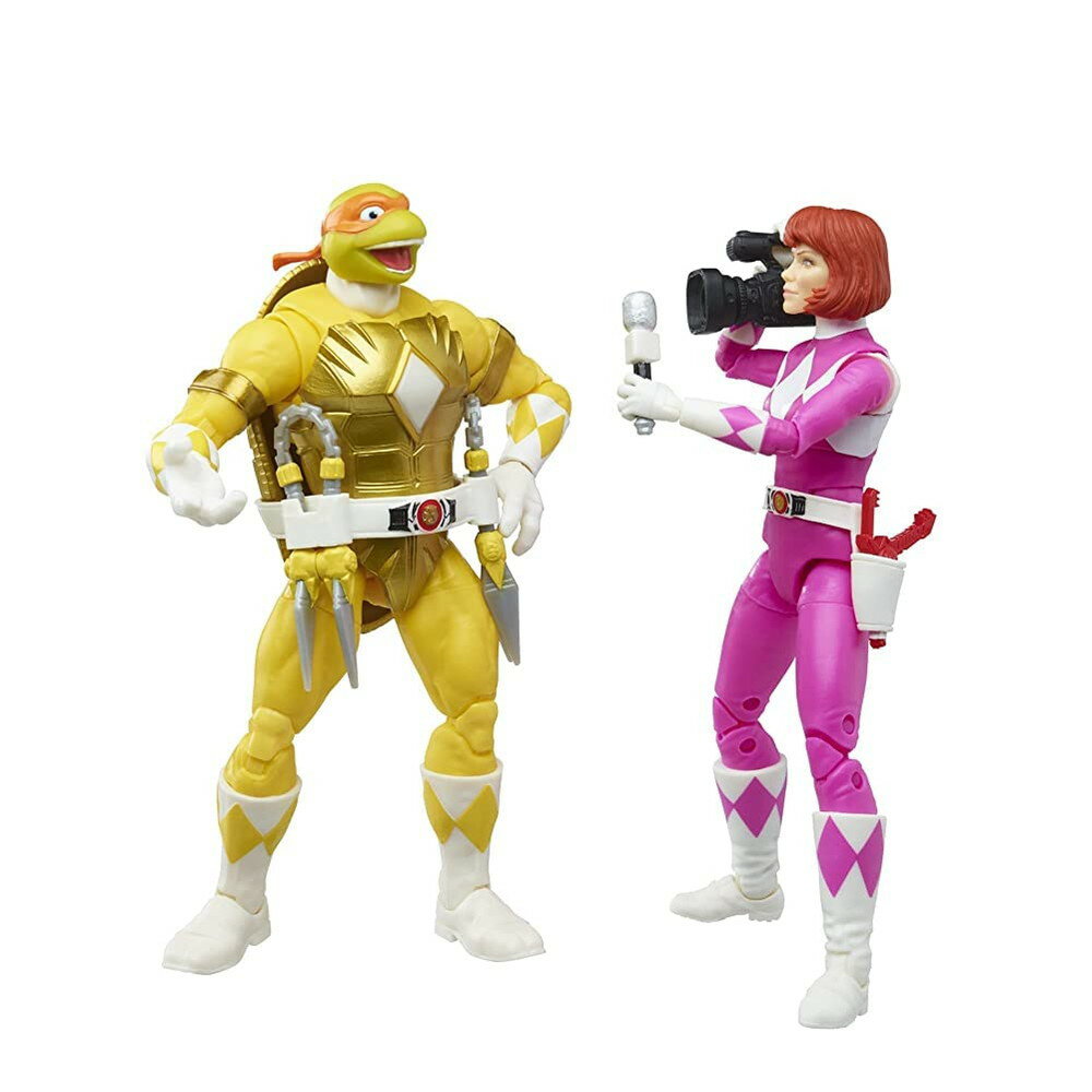 商品説明 ハスブロ MMPR/TMNT ライトニング マイク アンド エイプリル イエロー & ピンクレンジャー アクションフィギュア 2パック 商品について 本製品は海外からの輸入品です。取扱説明書が付属する場合は英語表記となり、日本語説...