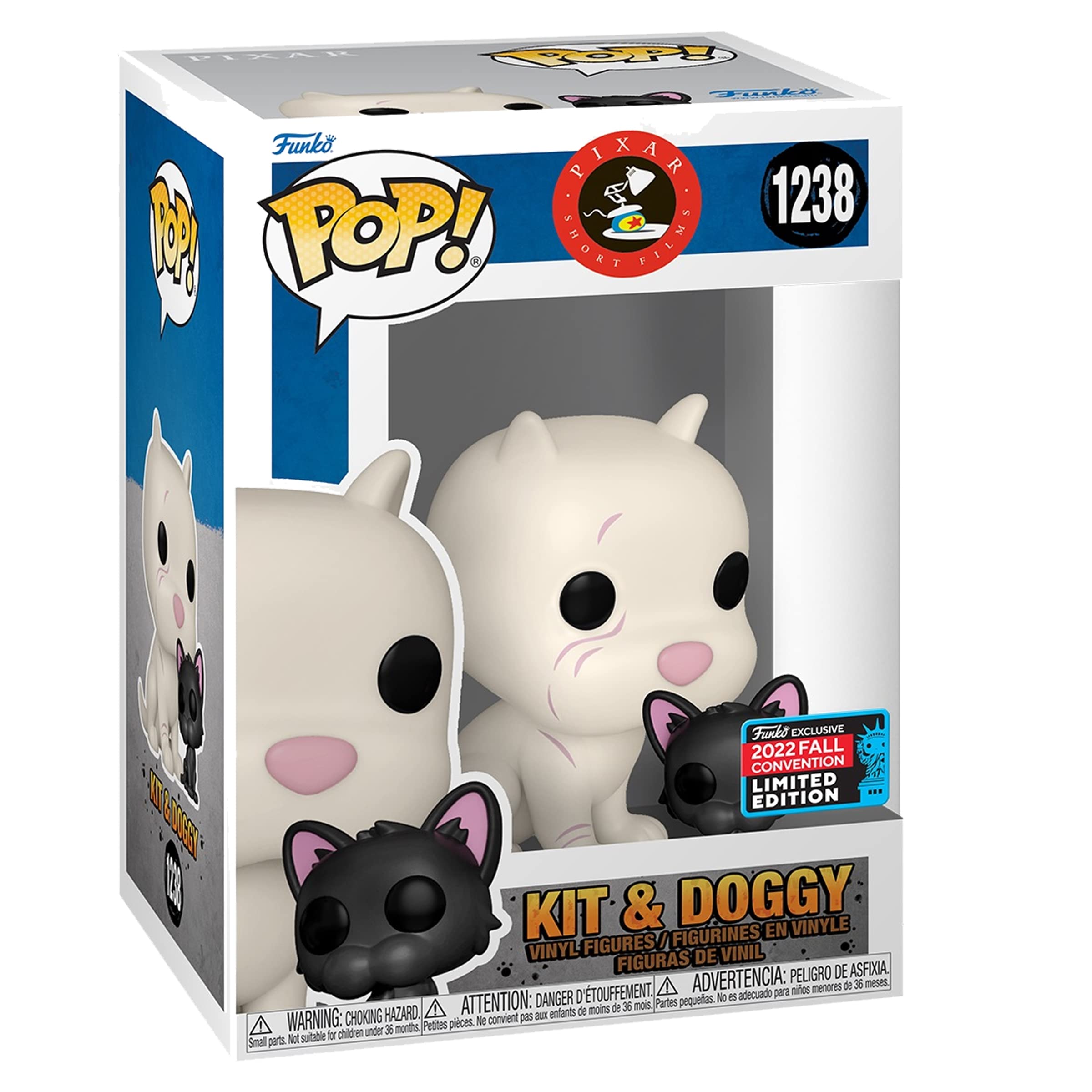 商品説明 商品の特徴・Funko Pop! Pixar Short Films Kit & Doggyのコンベンション限定フィギュア・PixarショートフィルムシリーズのキャラクターKitとDoggyをモチーフにしたビニールフィギュア・コレ...