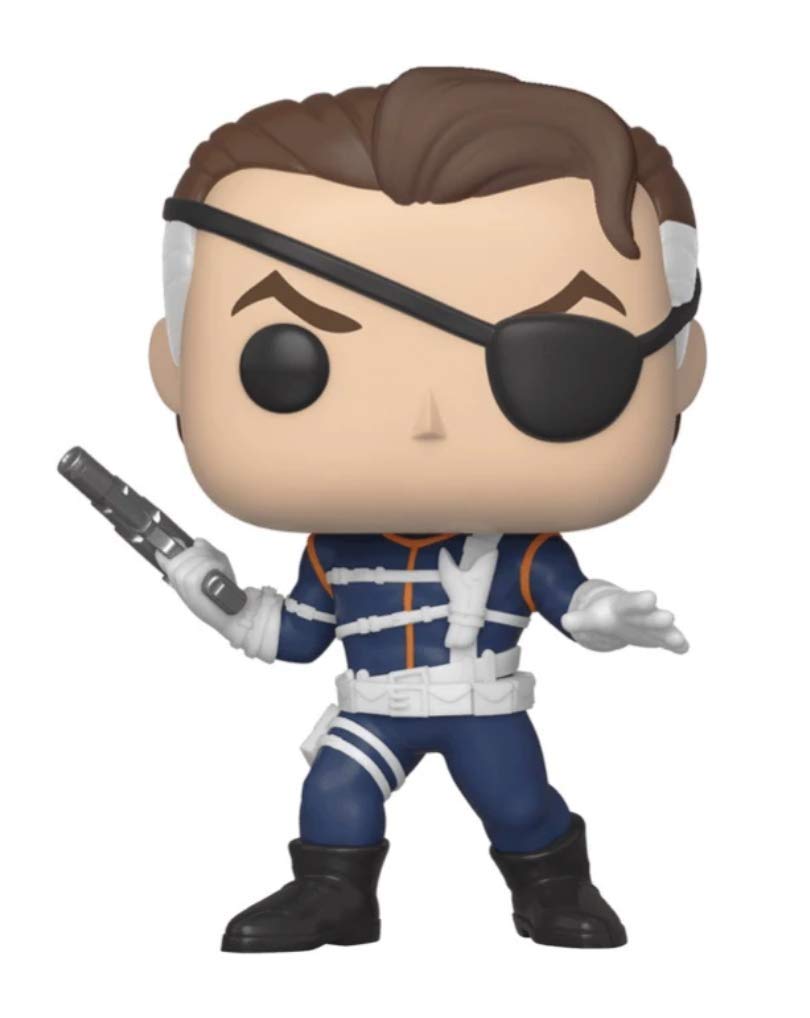 商品説明 商品の特徴・Funko Pop! Marvel 80周年記念シリーズのニック・フューリーフィギュア・商品番号：528・NYCC限定ステッカー付き・フィギュアサイズ：約9.5cm・Marvel 80周年記念コレクションアイテムご注意...