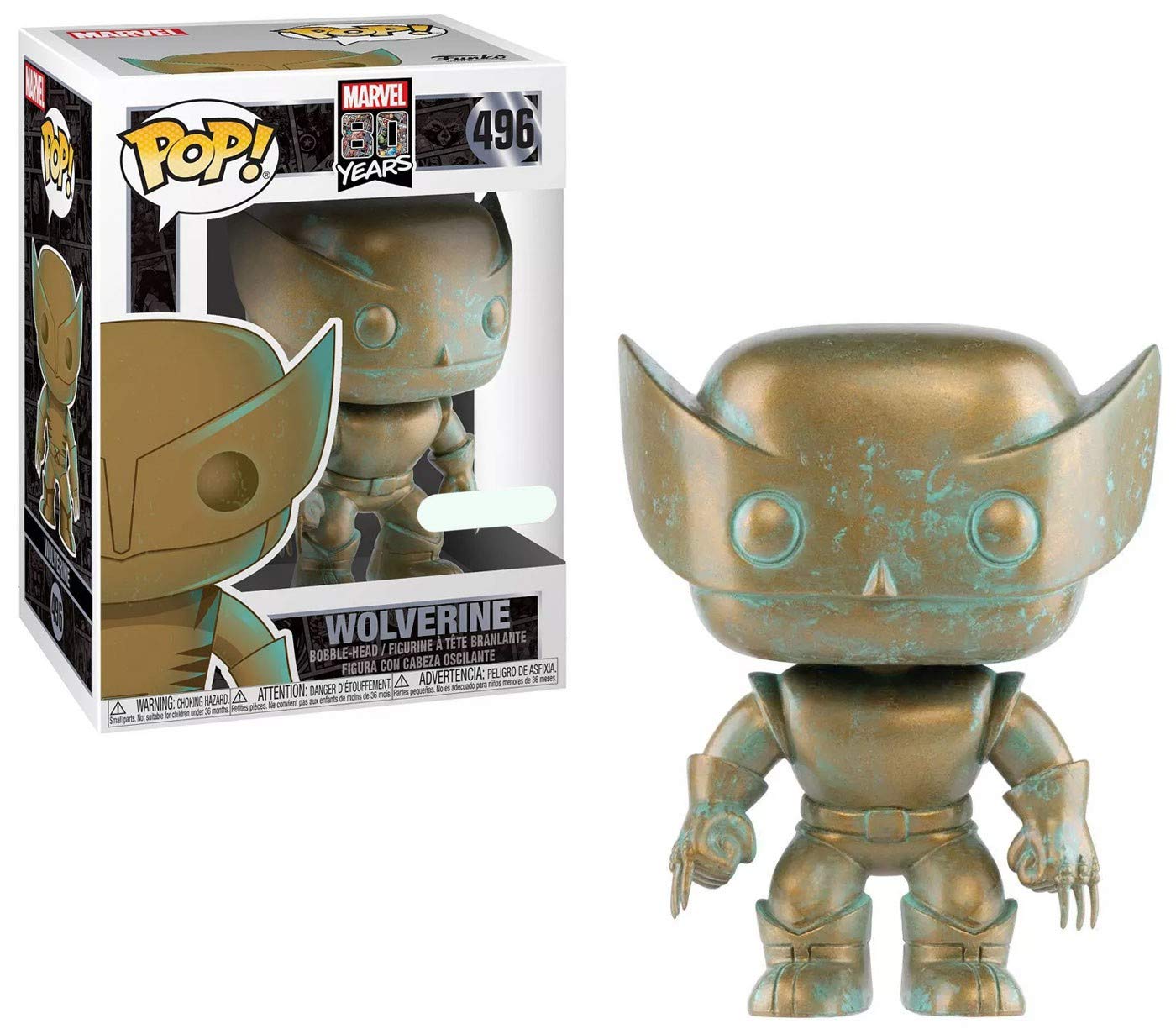 商品説明 商品の特徴・Funko POP! Marvel 80周年記念モデル・ウルヴァリン パティーナ仕上げ・商品番号: 496・Target限定販売モデル・限定生産ビニールフィギュア・各ボックスは主要な欠陥がないか個別に検査済みご注意事項...