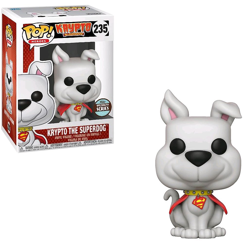 商品説明 商品の特徴・Funko POP! Heroes シリーズのKrypto The Superdog ビニールフィギュア（Specialty Series）・POP!互換のPETプラスチック製グラフィカルプロテクター1個付属・コレクシ...