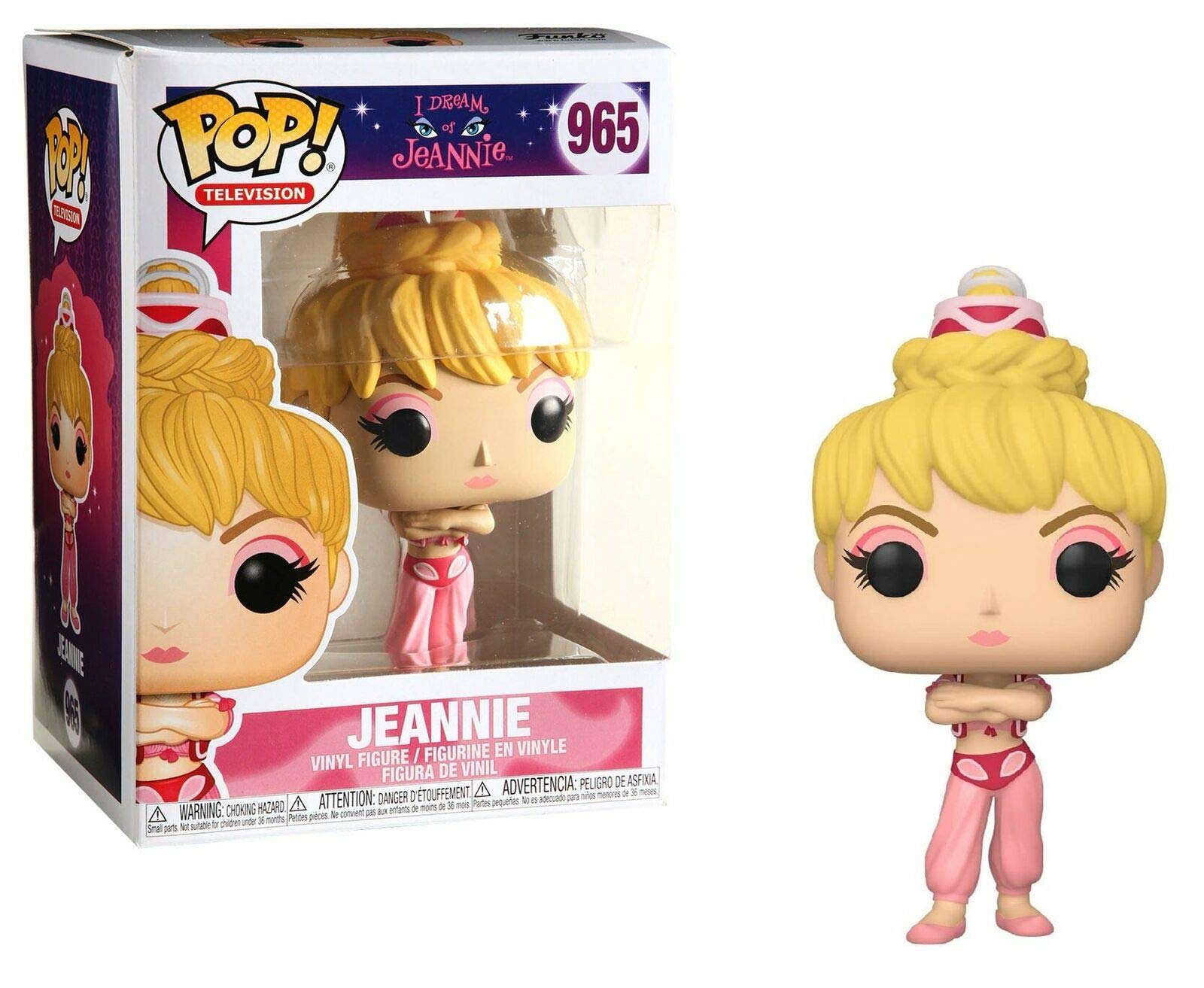 商品説明 商品の特徴・「かわいい魔女ジニー」のジニーをスタイライズドデザインで再現したPop!ビニールフィギュア・高さ約9.5cm・ウィンドウディスプレイボックス入り・パッケージサイズ：9.0 L x 16.2 H x 11.5 W cmご...