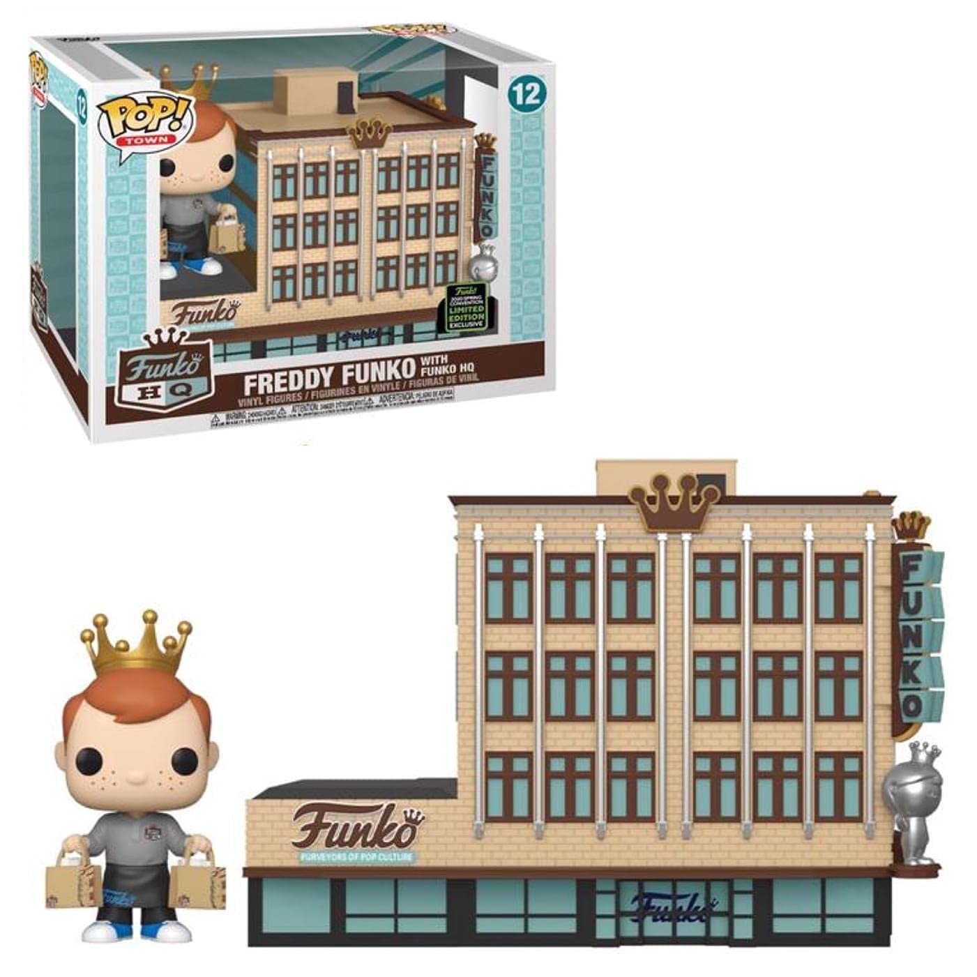 商品説明 商品の特徴・Funkoのマスコットキャラクター「Freddy Funko」とFunko本社ビルをセットにしたデラックス仕様のスタイライズドPOPビニールフィギュア・フィギュアの高さは約9.5cm・デラックスビルディング環境パーツが...