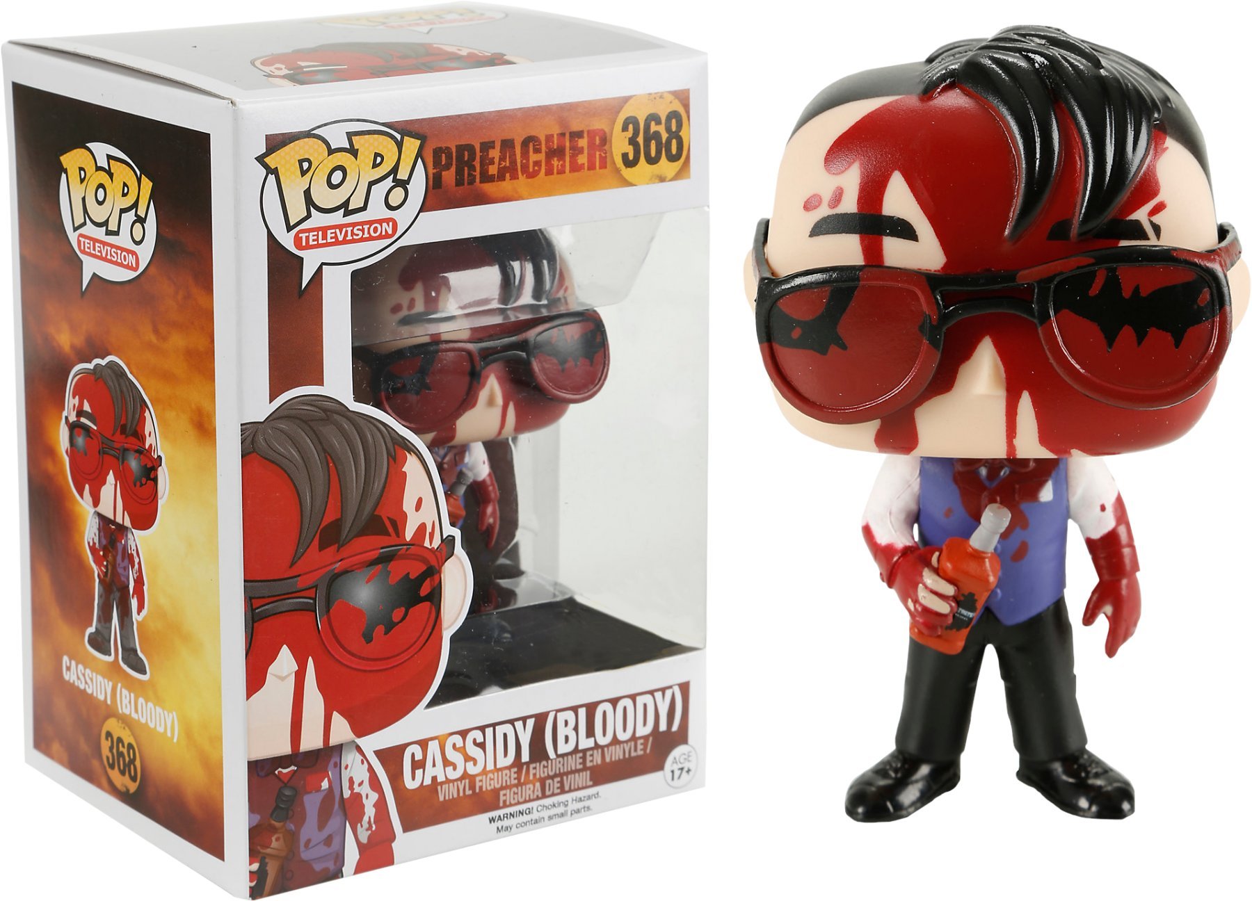 商品説明 商品の特徴・Funko Pop! Television シリーズのコレクタブルビニールフィギュア・テレビシリーズ「Preacher」のキャラクター「Cassidy」のブラッディバージョン・Hot Topic限定版・Pop! Tel...