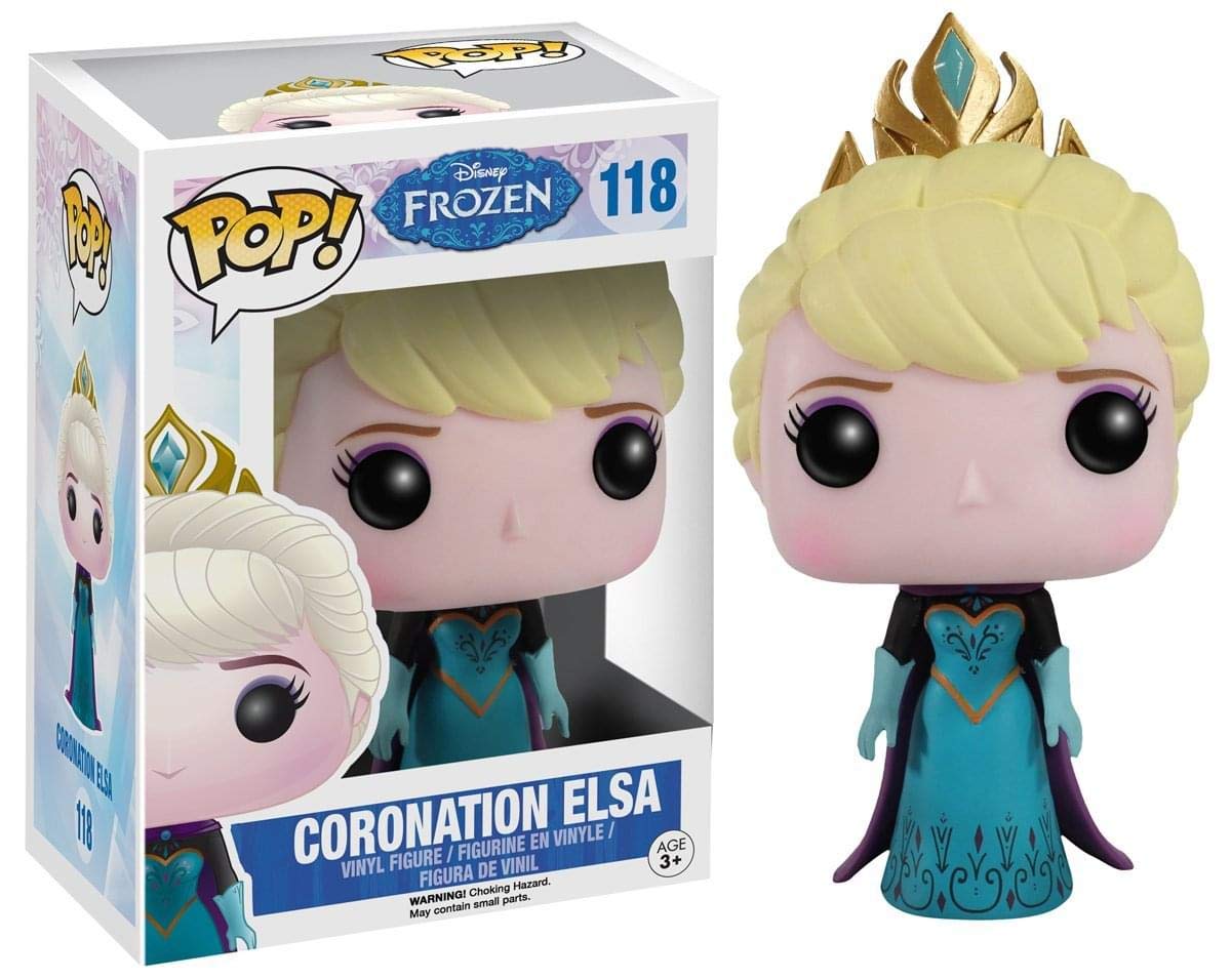商品説明 商品の特徴・ディズニー映画「アナと雪の女王」のエルサをPop! Vinylフィギュア化・戴冠式のドレスとティアラを着用したエルサのデザイン・高さ約9.5cm・スタイライズドビニールフィギュアご注意事項・商品の色・デザインが異なる場...
