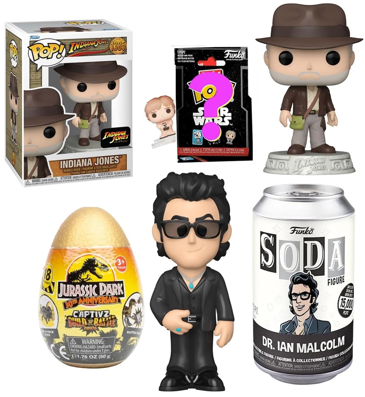 商品説明 商品の特徴・Funko Pop! インディ・ジョーンズ #1385（運命のダイヤル版）フィギュア・Funko ジュラシック・パーク SODA イアン・マルコム ビニールフィギュア（ジェフ・ゴールドブラム演じるキャラクター）・BIT...