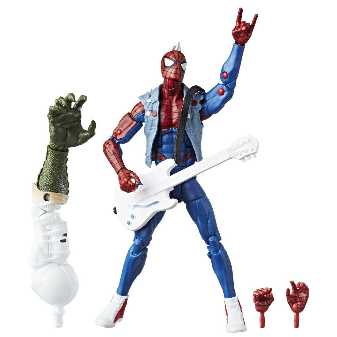 商品説明 商品の特徴・約15cmのスパイダーパンクフィギュア・コミックにインスパイアされたデザイン・高い可動性を備えた関節構造・詳細な造形とペイント・キャラクターをイメージしたアクセサリー3点付属・Marvel's Lizardのビルドアフ...
