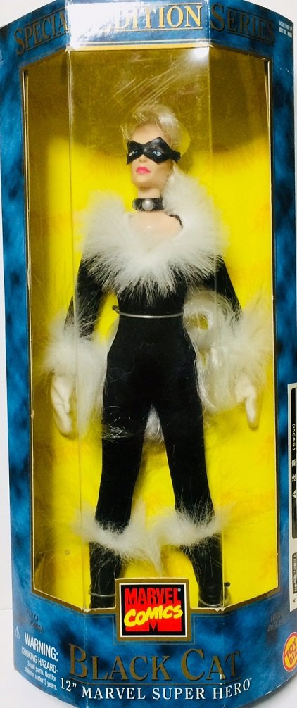 商品説明 商品の特徴・Marvel Super Hero ブラックキャット アクションフィギュア・高さ約30.5cm・Amazing Spider-Manコミックシリーズより・布製の衣装を着用・可動式の関節により様々なポーズが可能・1997...