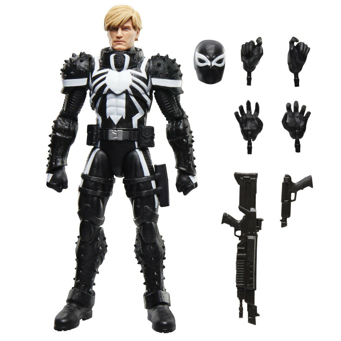 商品説明 商品の特徴・Marvel's Spider-Manコミックに登場するAgent Venom (Flash Thompson)をモチーフにした約15cmのアクションフィギュア・頭部、腕、脚を含む20箇所以上の可動部により多彩なポーズ...