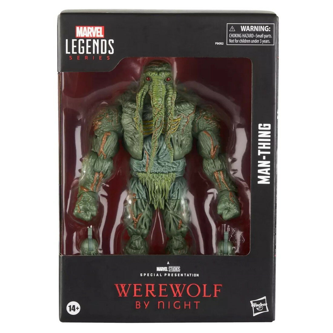 商品説明 商品の特徴・Marvel Studios「Werewolf by Night」に登場するMan-Thingをモチーフにしたアクションフィギュア・フィギュア高さ：約15cm（全高約20cm）・20箇所以上の可動部位を搭載し、頭部、腕...