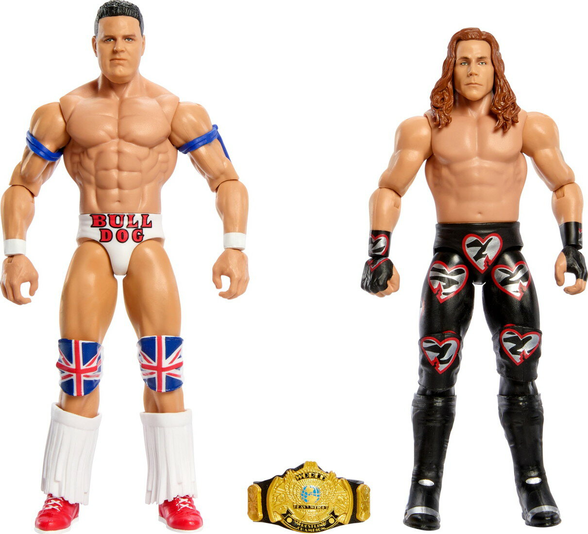 商品説明 商品の特徴・WWE チャンピオンシップ ショーダウン 2パックセット・約15cmスケールの可動フィギュア2体入り・本物のリングギアを再現・詳細なTrueFXテクノロジーを採用・各フィギュアは10箇所の可動ポイントを装備・象徴的なW...
