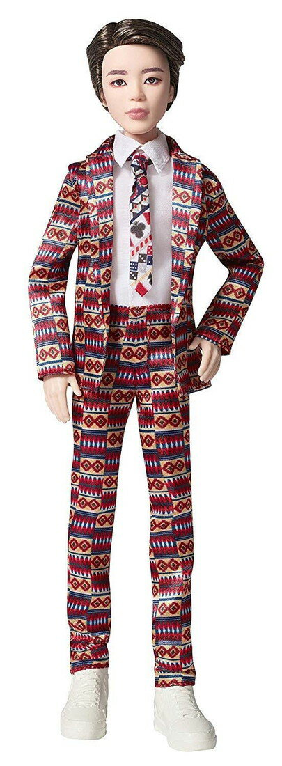 商品説明 商品の特徴・BTS公式ジミンファッションドール・「Idol」ミュージックビデオの衣装をイメージしたスーツを着用・高さ約28cm・植毛仕様の髪・ジミンの特徴を再現した造形・11箇所の可動ポイント・腕、脚、頭部が動かせるポーズ可能な仕...