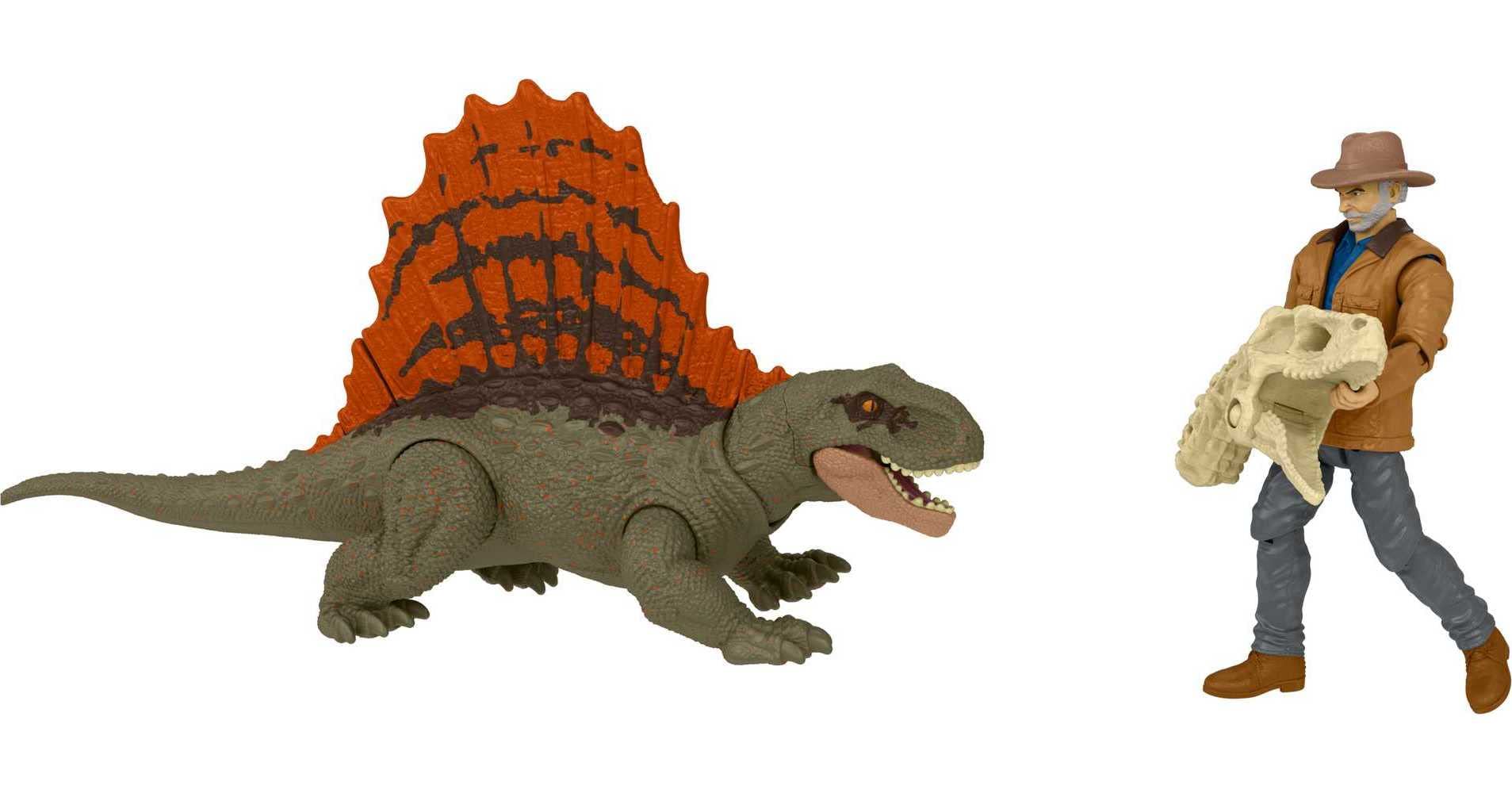 商品説明 商品の特徴・映画「ジュラシック・ワールド/新たなる支配者」に登場するアラン・グラント博士とディメトロドンのフィギュアセット・人間フィギュアと恐竜フィギュアの両方に可動関節を搭載・映画に忠実な造形とリアルな色彩・質感を再現・アラン・...