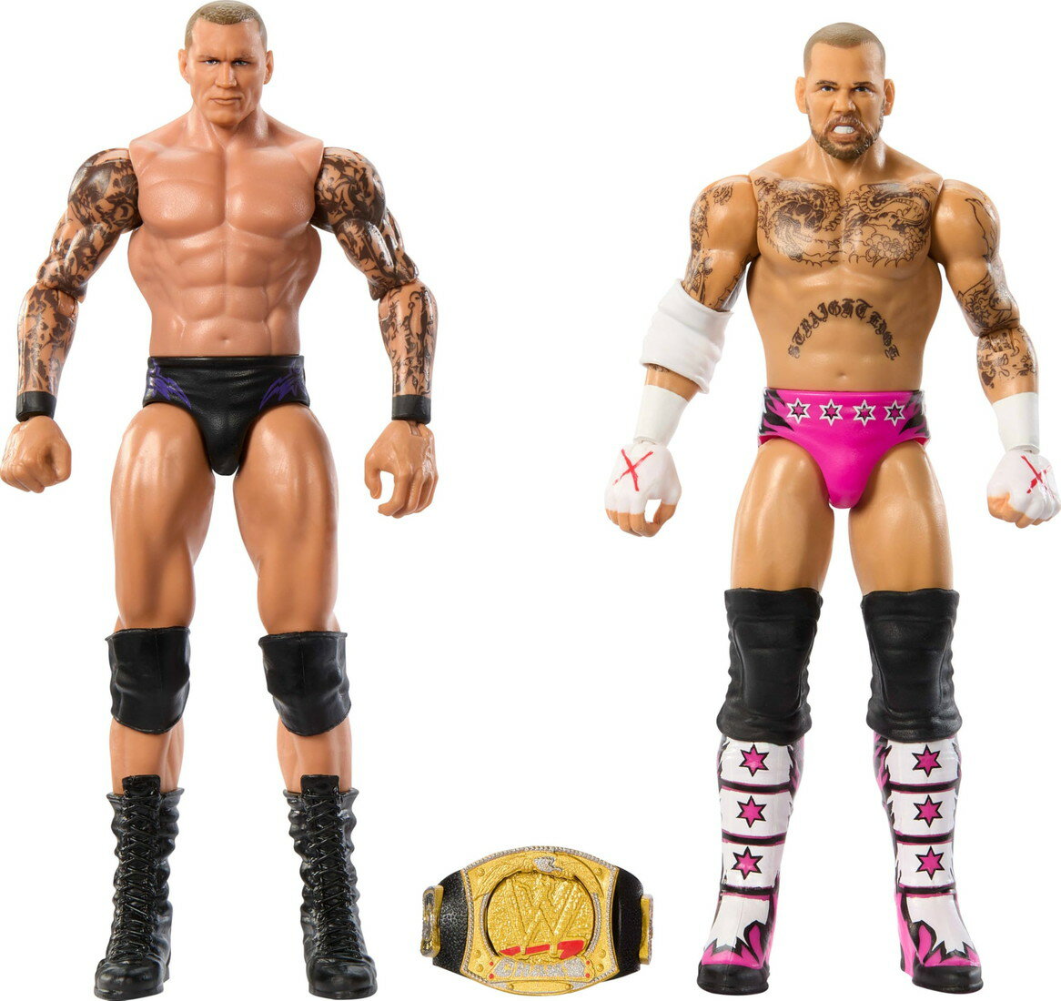 商品説明 商品の特徴・WWE チャンピオンシップ ショーダウン 2パック アクションフィギュア・約15cmスケールのアクションフィギュア2体セット・10箇所の可動ポイントを備え、シグネチャームーブやポーズの再現が可能・TrueFX フェイシ...