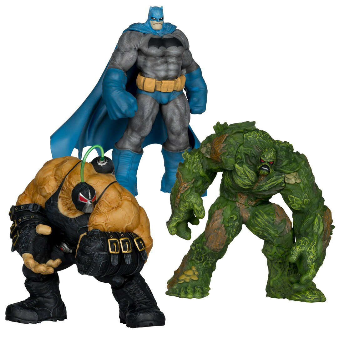 PRODUCT DETAILS McFarlane Toys DC Direct Todd's Mods ビニールフィギュア 3体セット バットマン スワンプシング ベイン【商品仕様】・カテゴリ：フィギュア・キャラクター：バットマン、スワン...