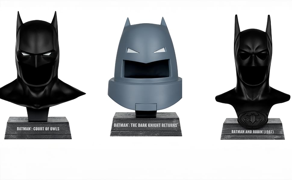 PRODUCT DETAILS McFarlane Toys DC Direct バットマン カウル レプリカ 3個セット 1/3スケール フィギュア インテリア【商品仕様】・ブランド：McFarlane Toys・セット内容：バットマン ...